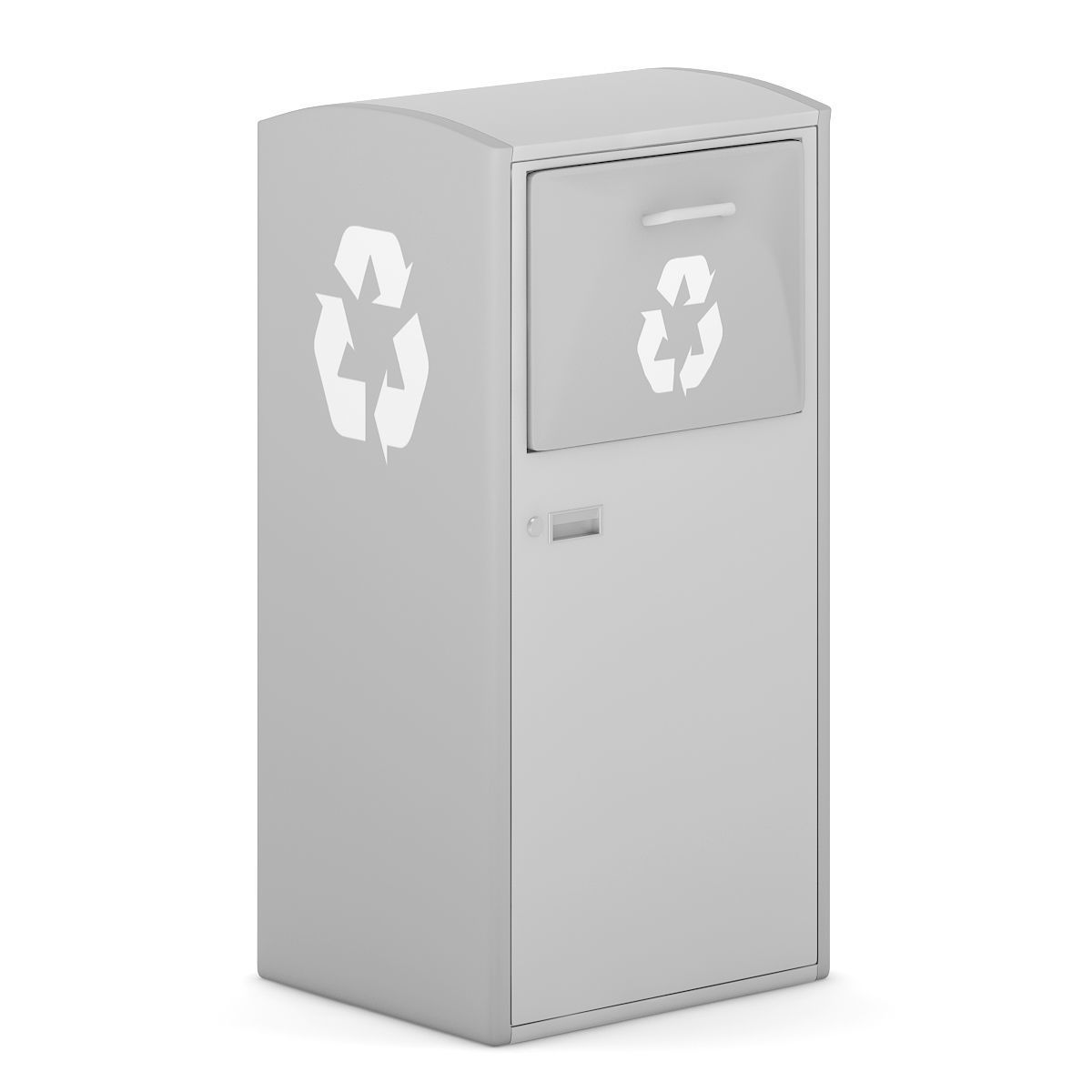 STREET RECYCLE BIN 3D model | CGTrader