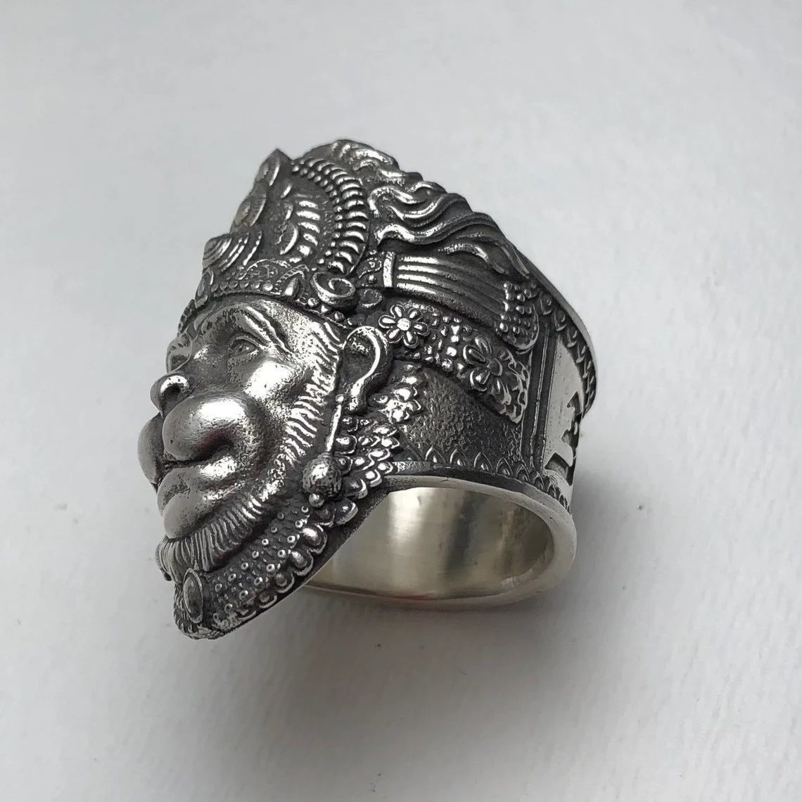 Divine Hanuman Ring A Symbol of Strength and Devotion 3D model 3D ...