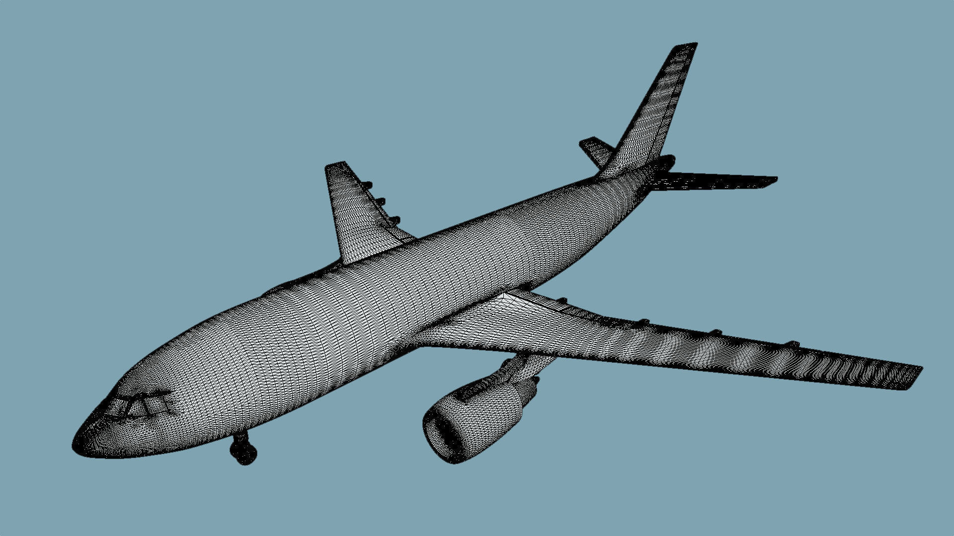 Airbus A310 - 3D Printable Model 3D model 3D printable | CGTrader