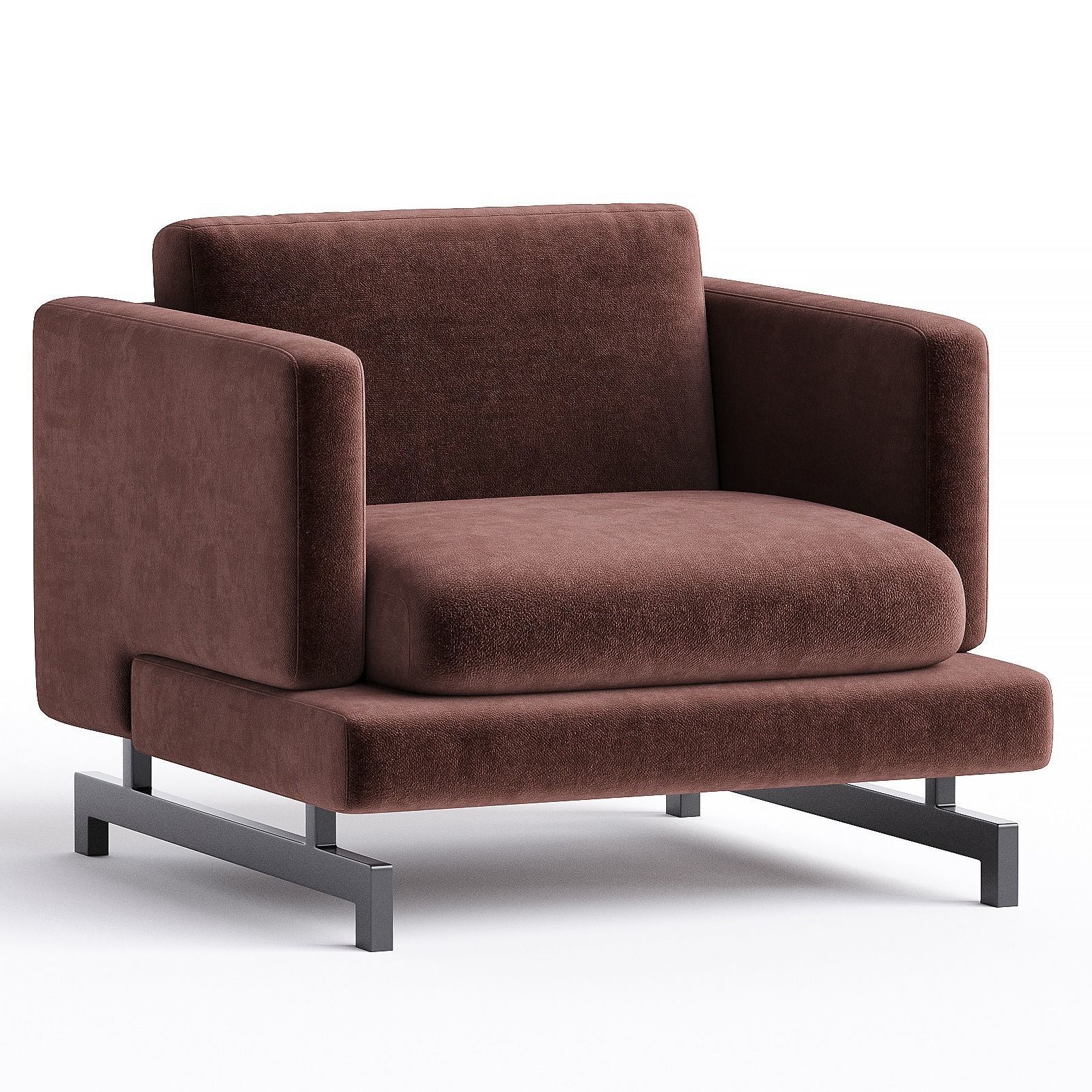 Armchair Natuzzi Jeremy 3d model 3D model | CGTrader