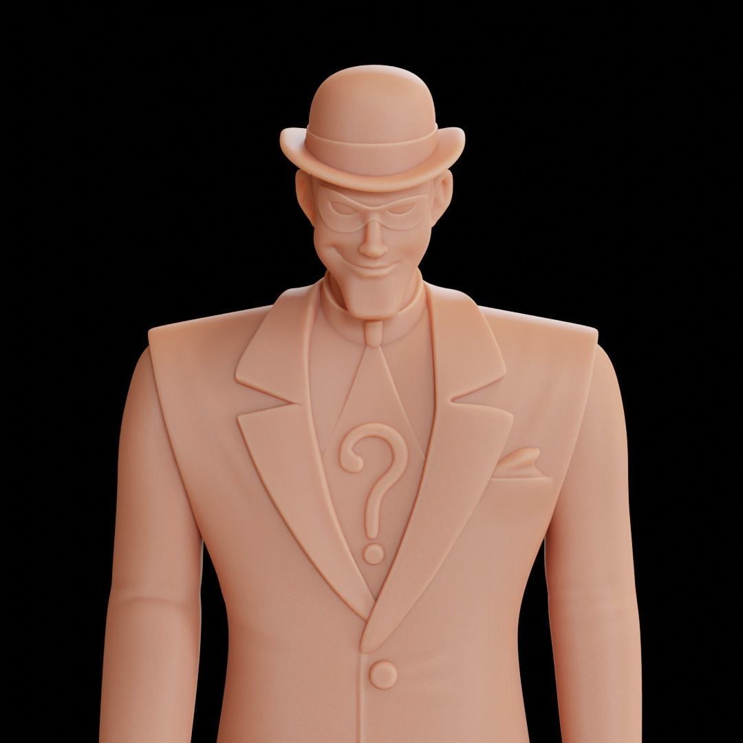 The Riddle from The Batman Animated Series 3D model 3D printable | CGTrader