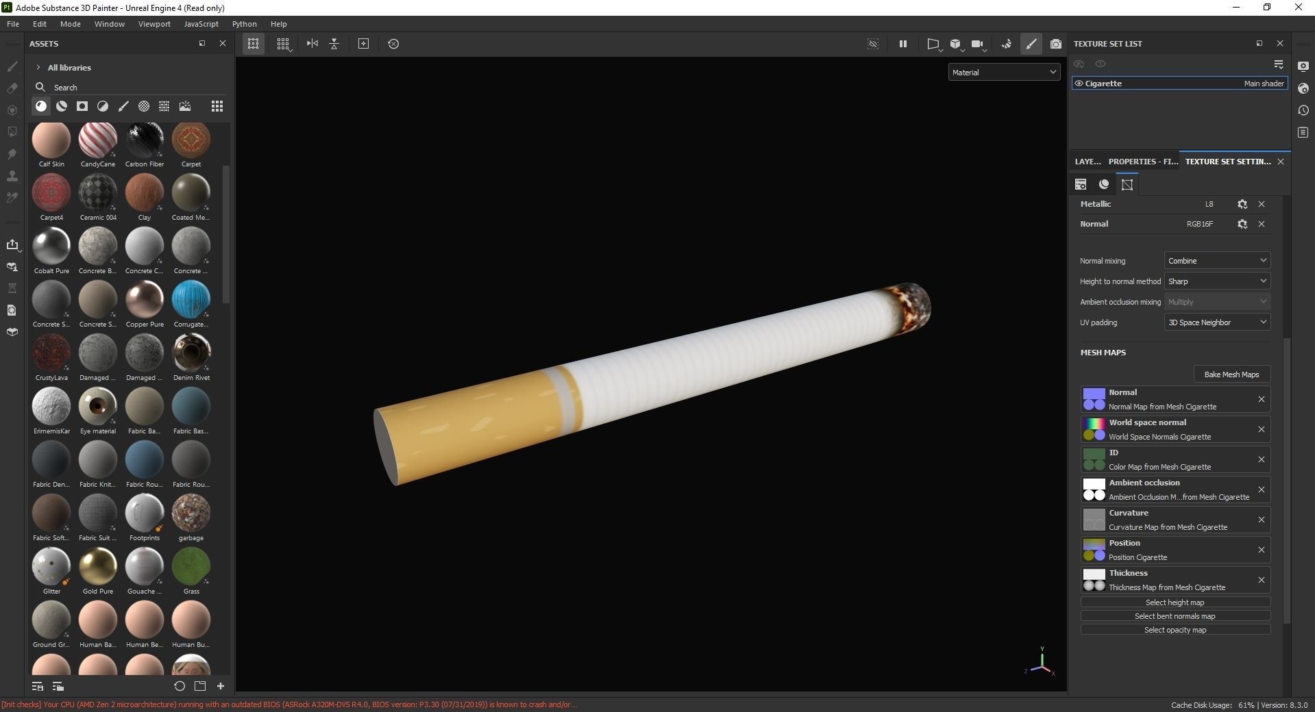 3D model Cigarette 3D Model VR / AR / low-poly | CGTrader
