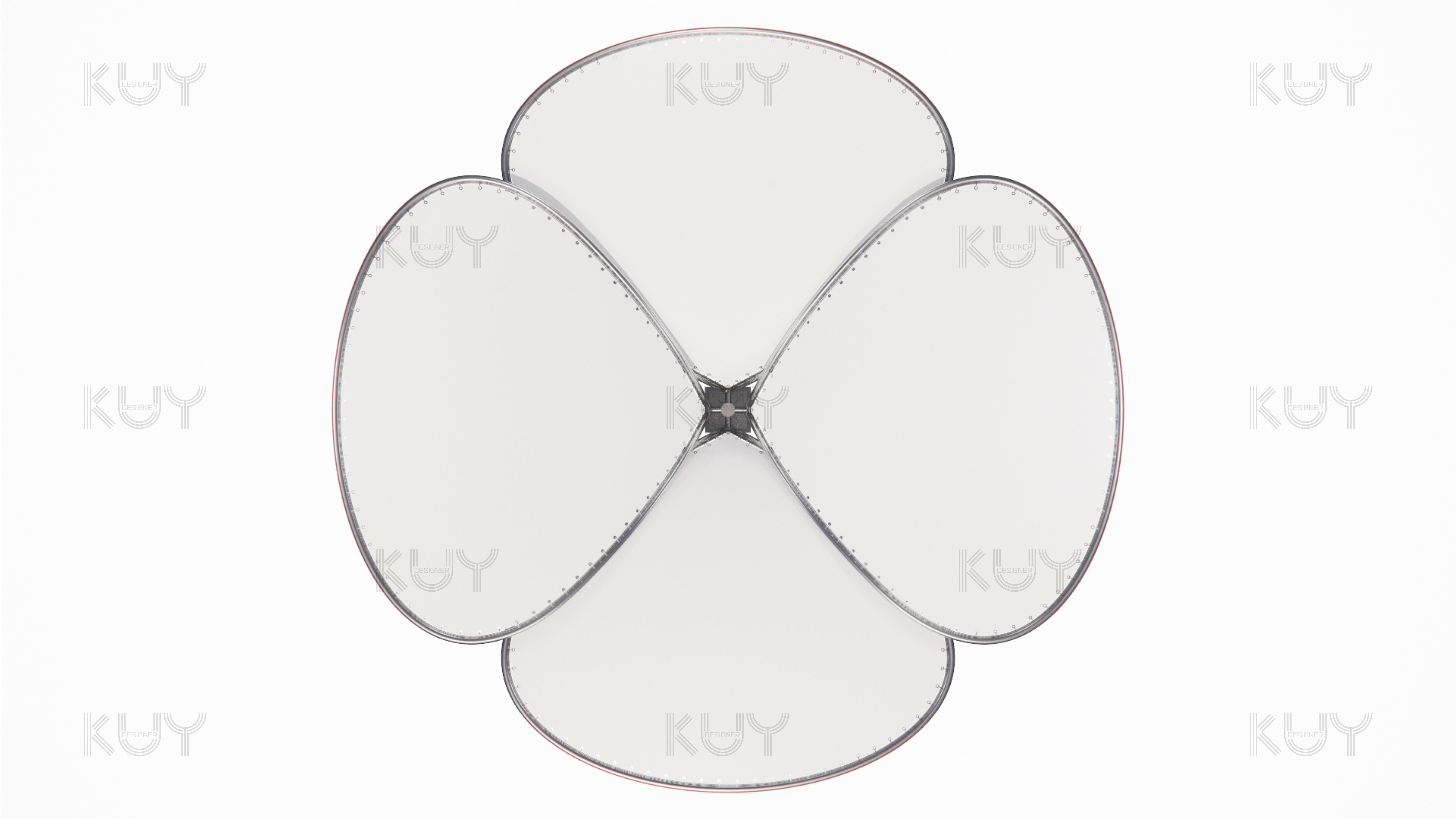 3D model petal module VR / AR / low-poly | CGTrader