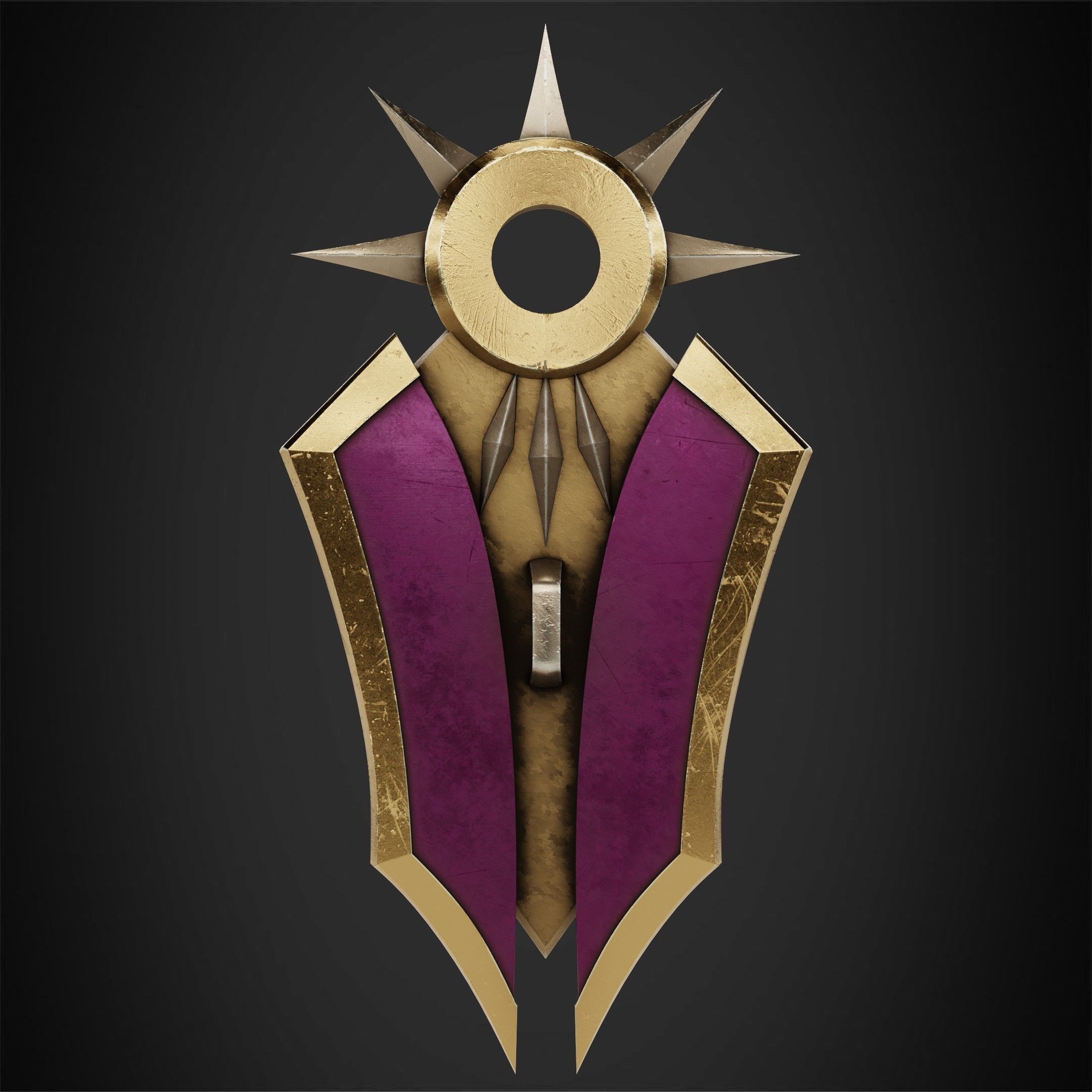 League of Legends Leona Shield of Daybreak for Cosplay 3D model 3D ...