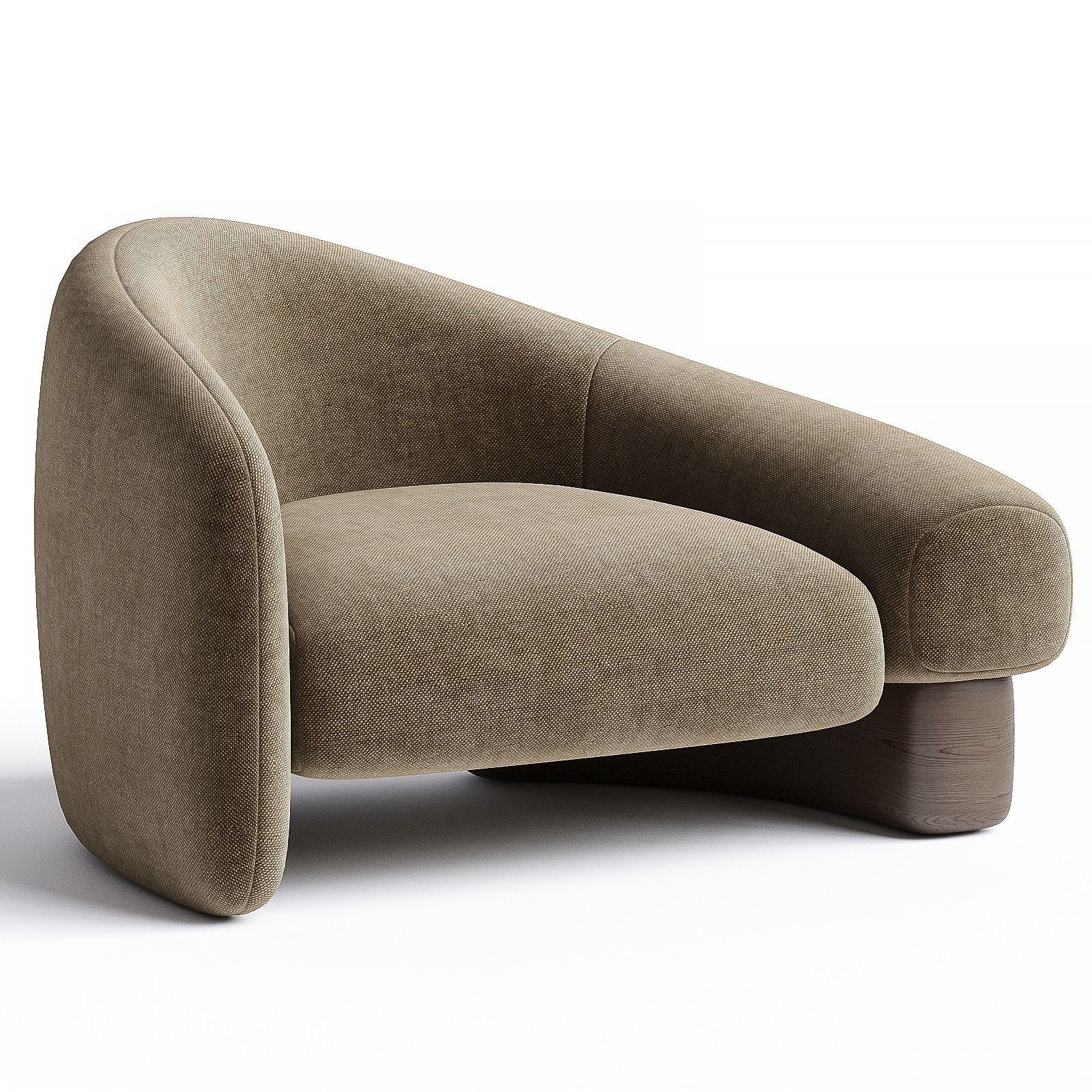 Armchair Friedman Benda Raphael Navot Acrostic Overlay 3D model | CGTrader