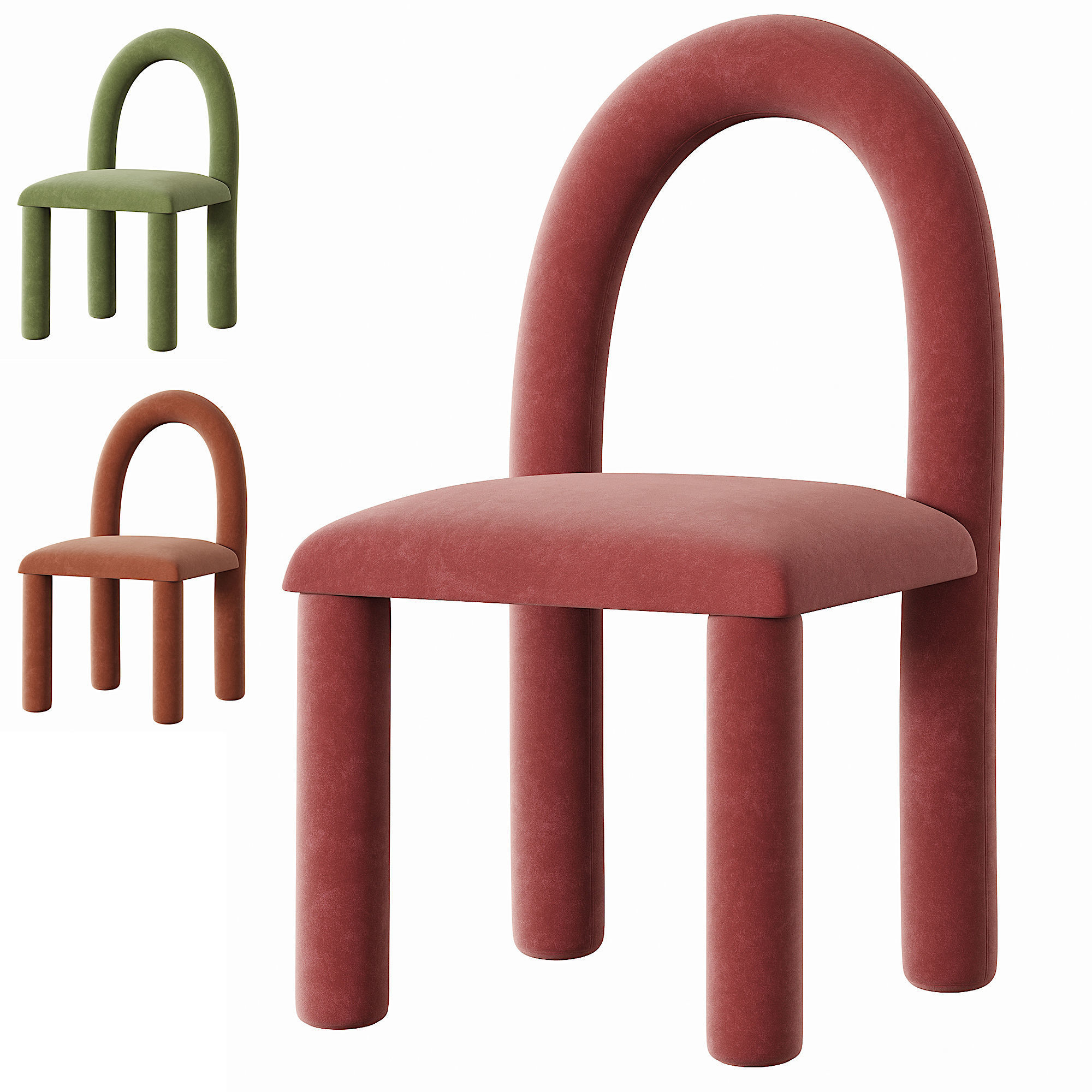 Temi chair 3D model | CGTrader
