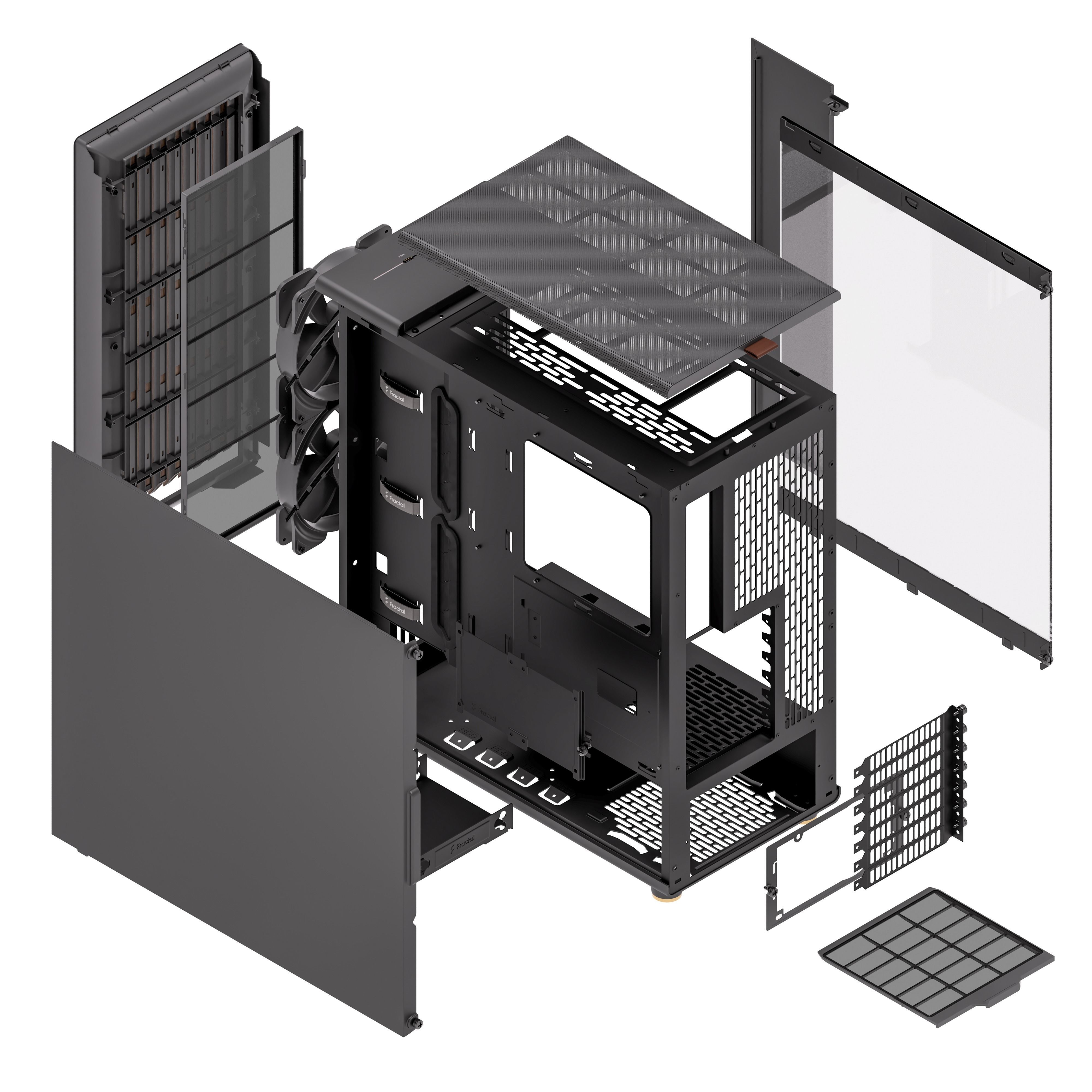 Fractal Design North - Computer Case 3D model | CGTrader