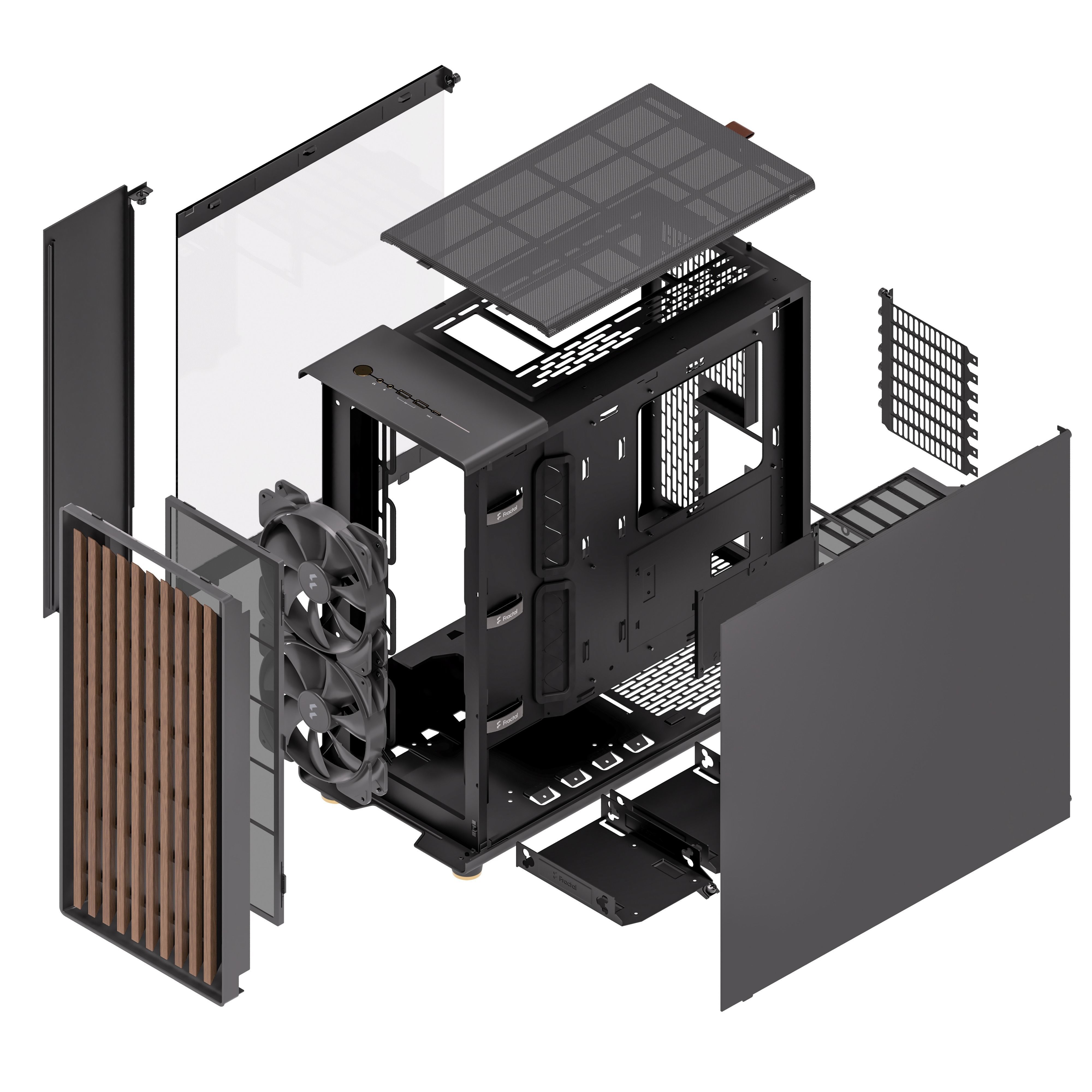 Fractal Design North - Computer Case 3D model | CGTrader