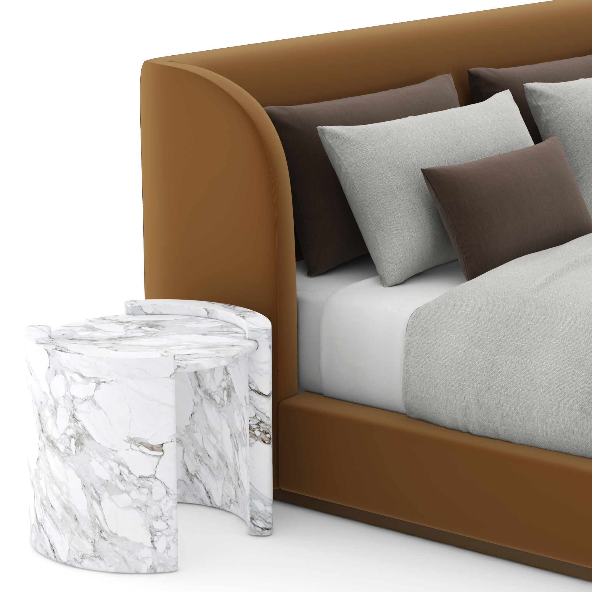 RH Copenhagen beds 3D model | CGTrader