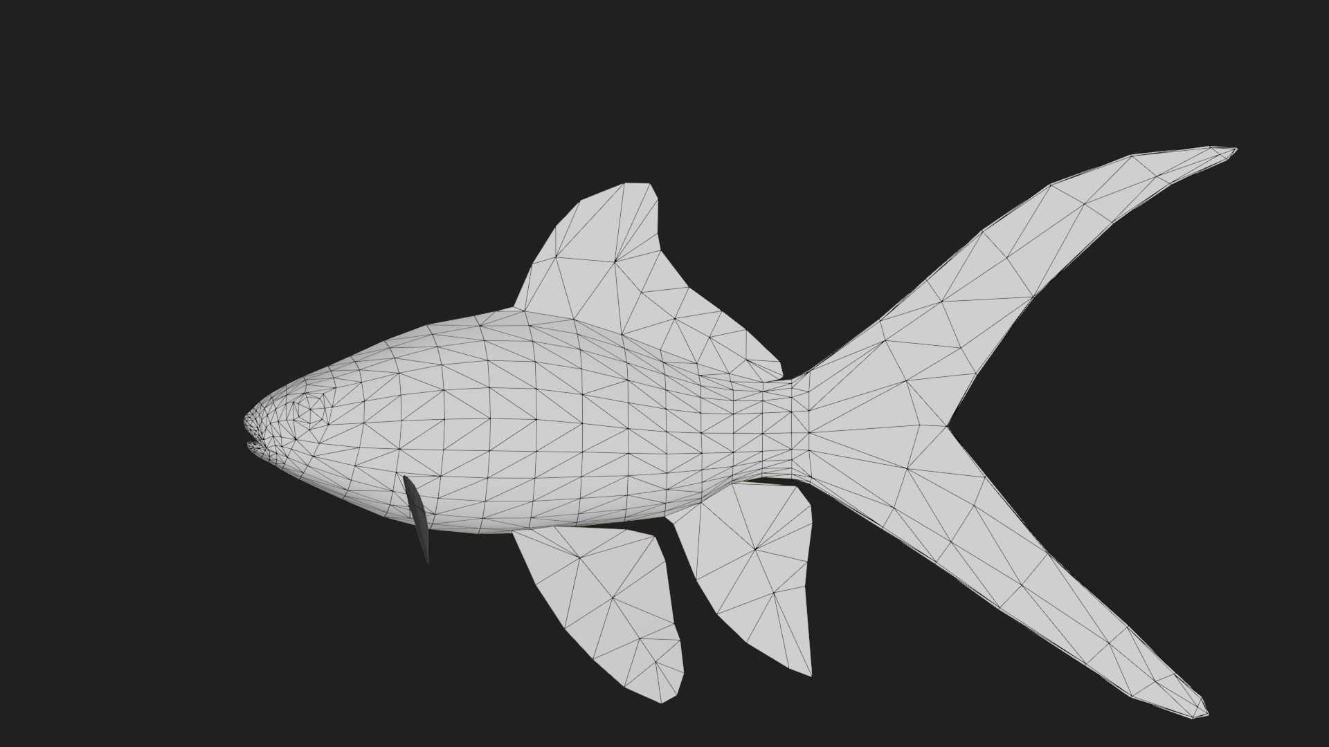 3D model Goldfish VR / AR / low-poly | CGTrader
