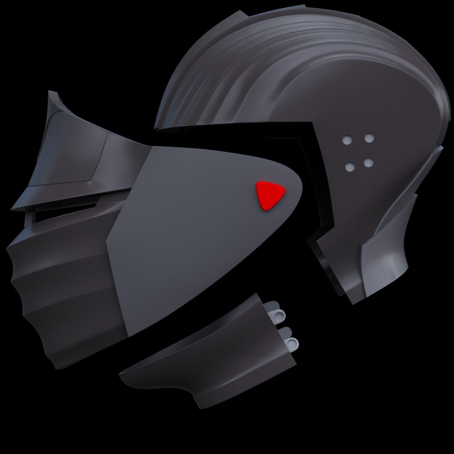 Marrok Ahsoka Inquisitor Helmet 3D-file for 3D-printing 3D model 3D ...