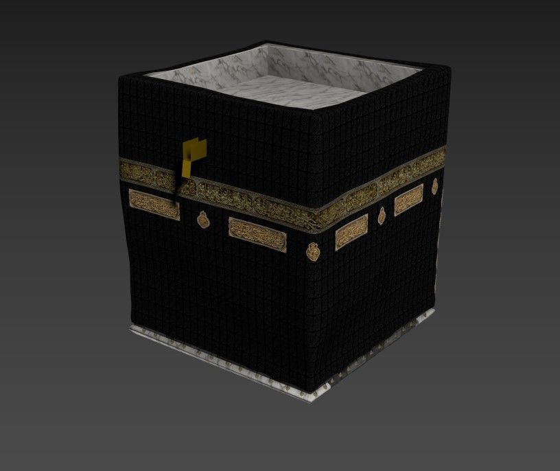 3D model kaaba VR / AR / low-poly | CGTrader