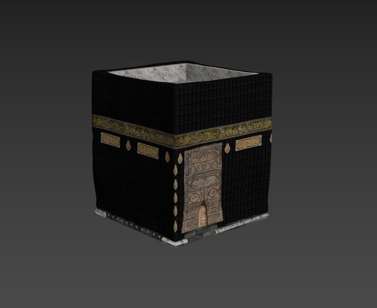3D model kaaba VR / AR / low-poly | CGTrader