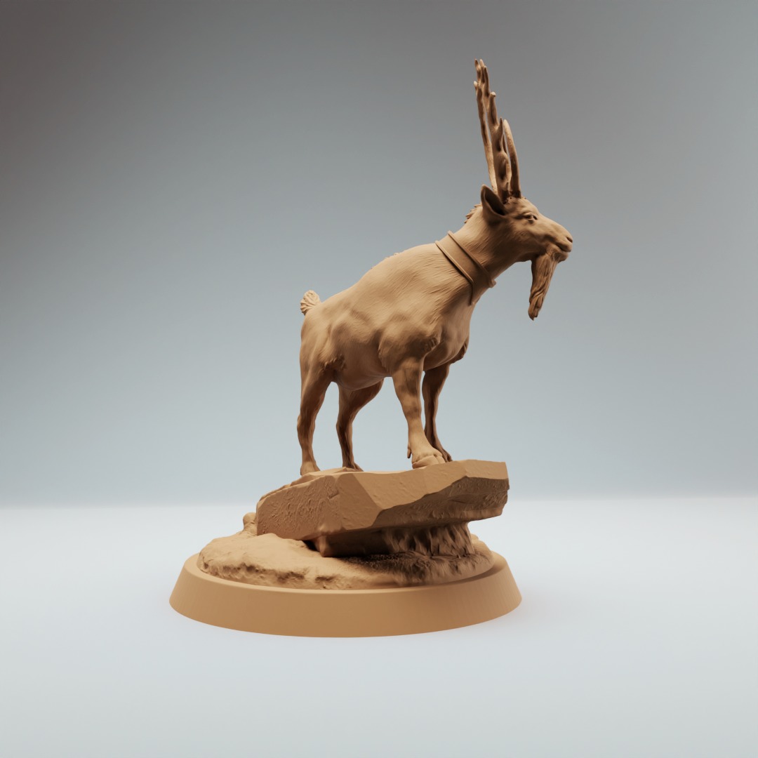The Eclipse Ibex 32mm Scale Pre-Supported 3D Print model free 3D model ...