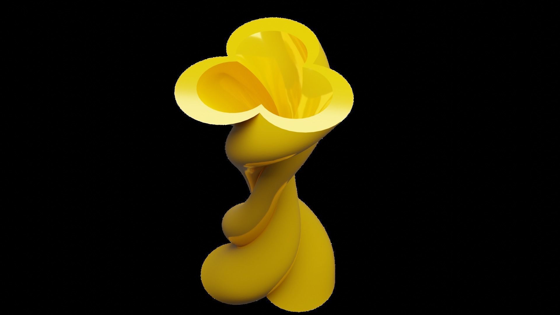 Twisted Spiral three Sculptures 3D model 3D printable | CGTrader