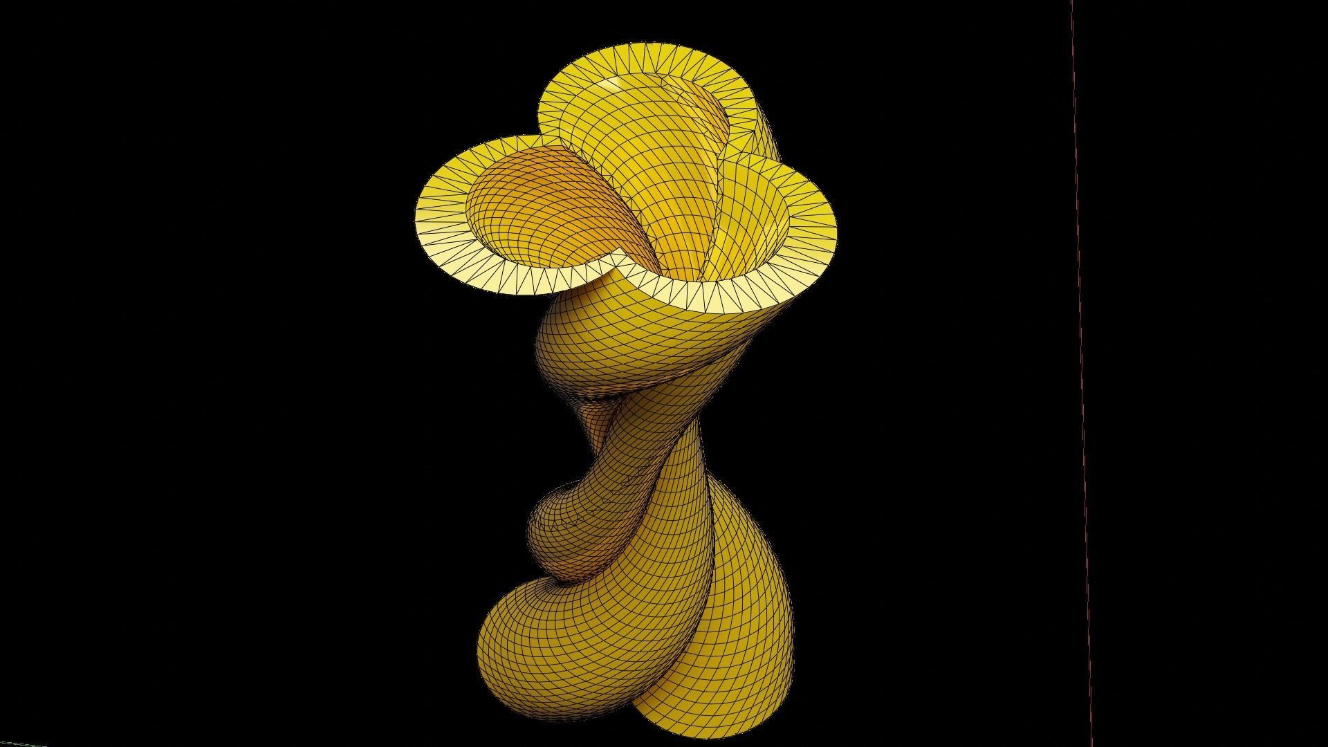 Twisted Spiral three Sculptures 3D model 3D printable | CGTrader