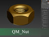 QM Nut Scripted Geometry Plugin 3D model | CGTrader