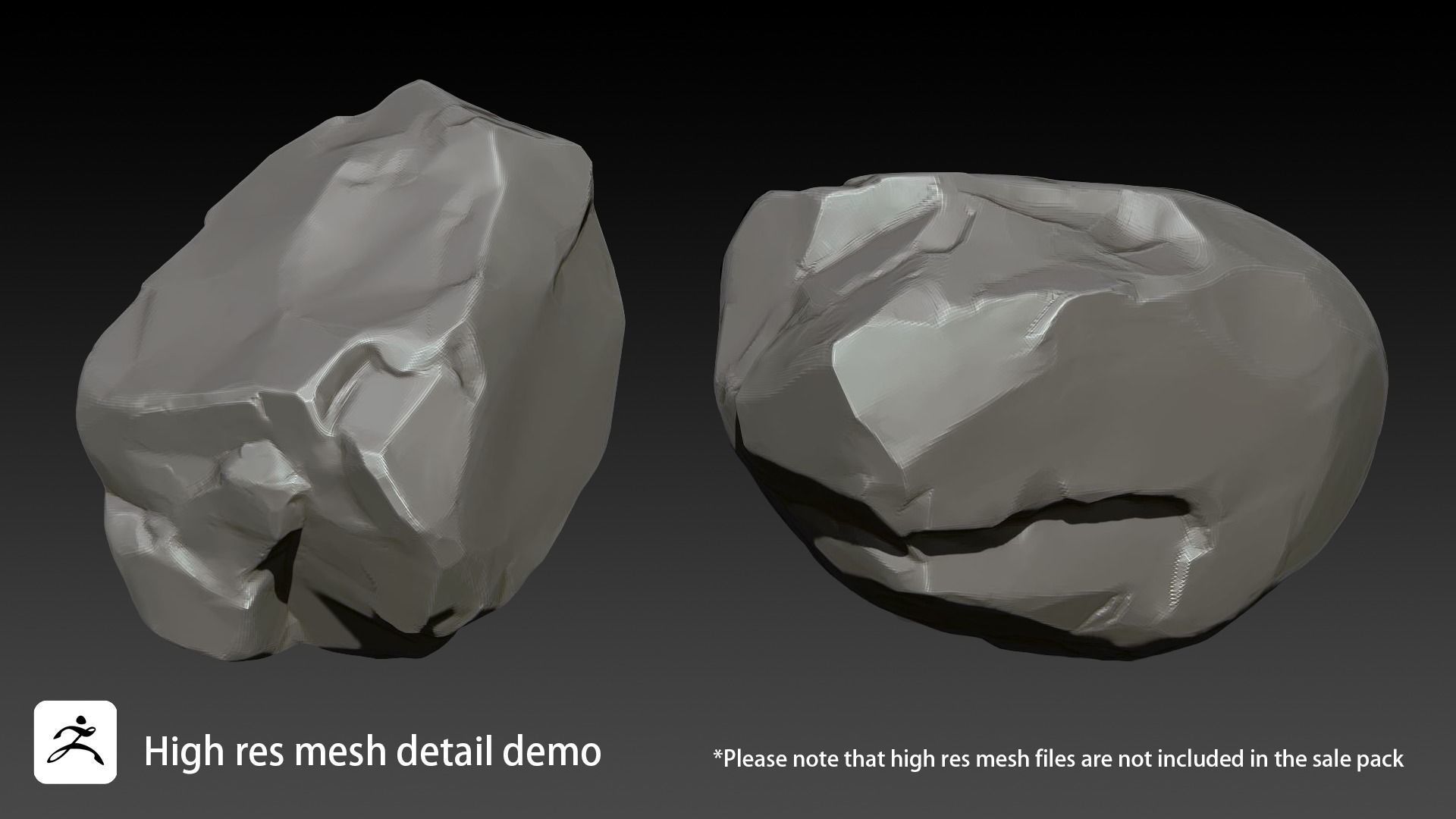 3D model Realistic Rocks Unreal Engine Asset Rocks PBR Texture VR / AR ...