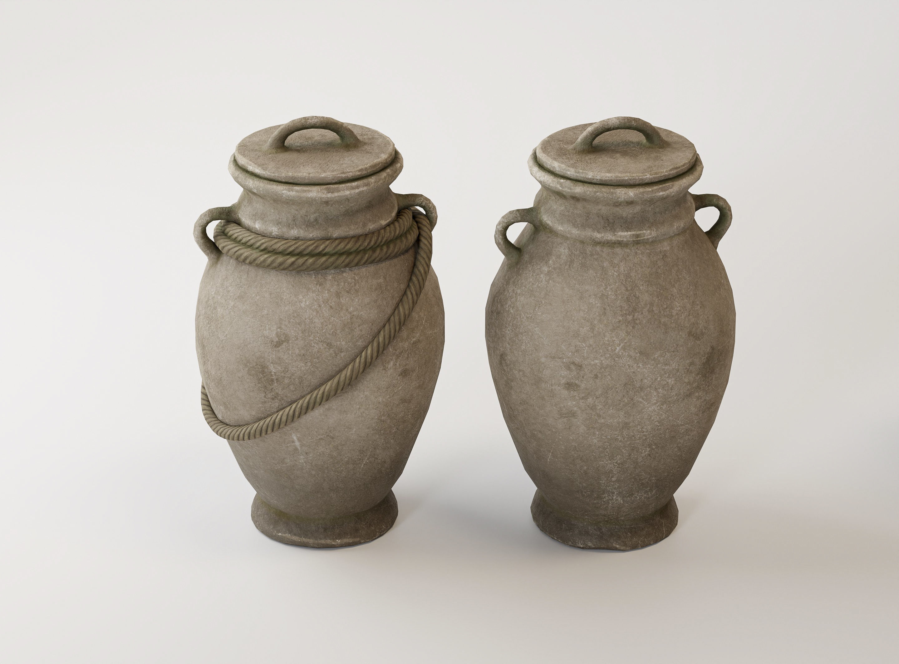 3D model Antique clay pottery VR / AR / low-poly | CGTrader
