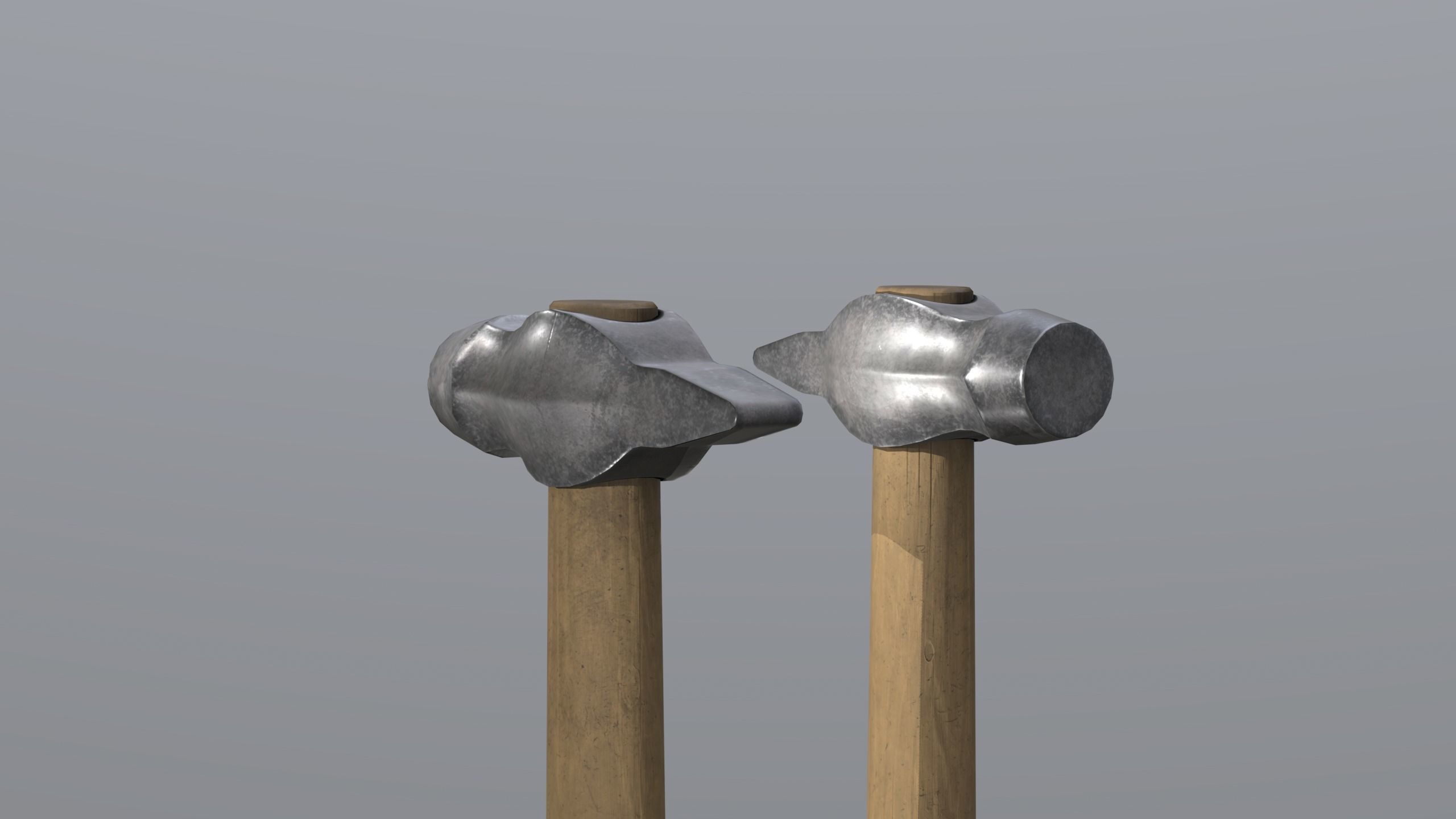 3D model hammer 3d lowpoly VR / AR / low-poly | CGTrader