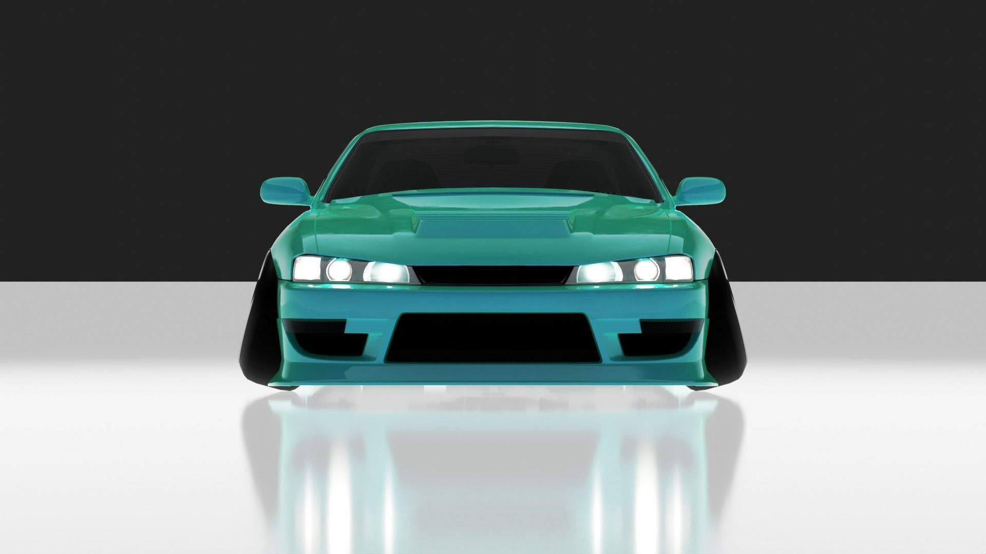 JDM Nissan Silvia S14 3D model | CGTrader