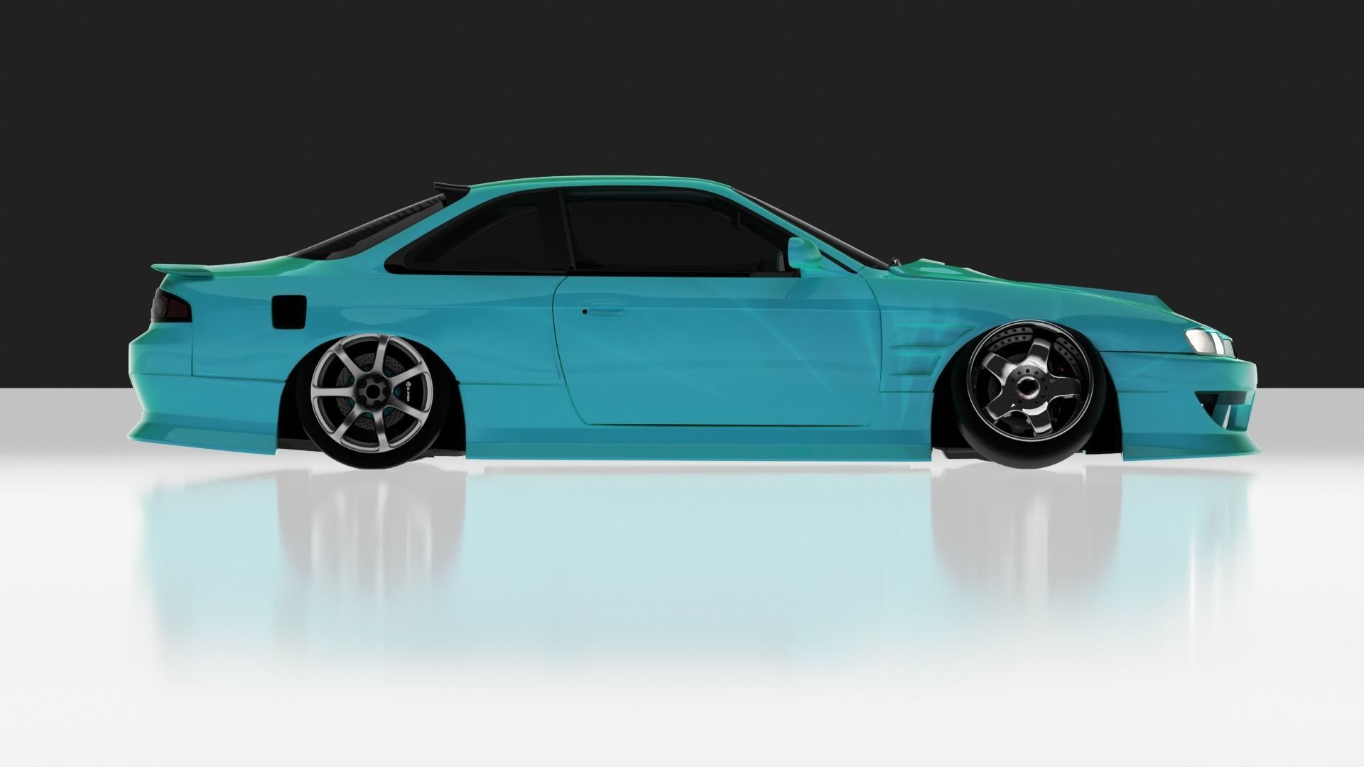 JDM Nissan Silvia S14 3D model | CGTrader