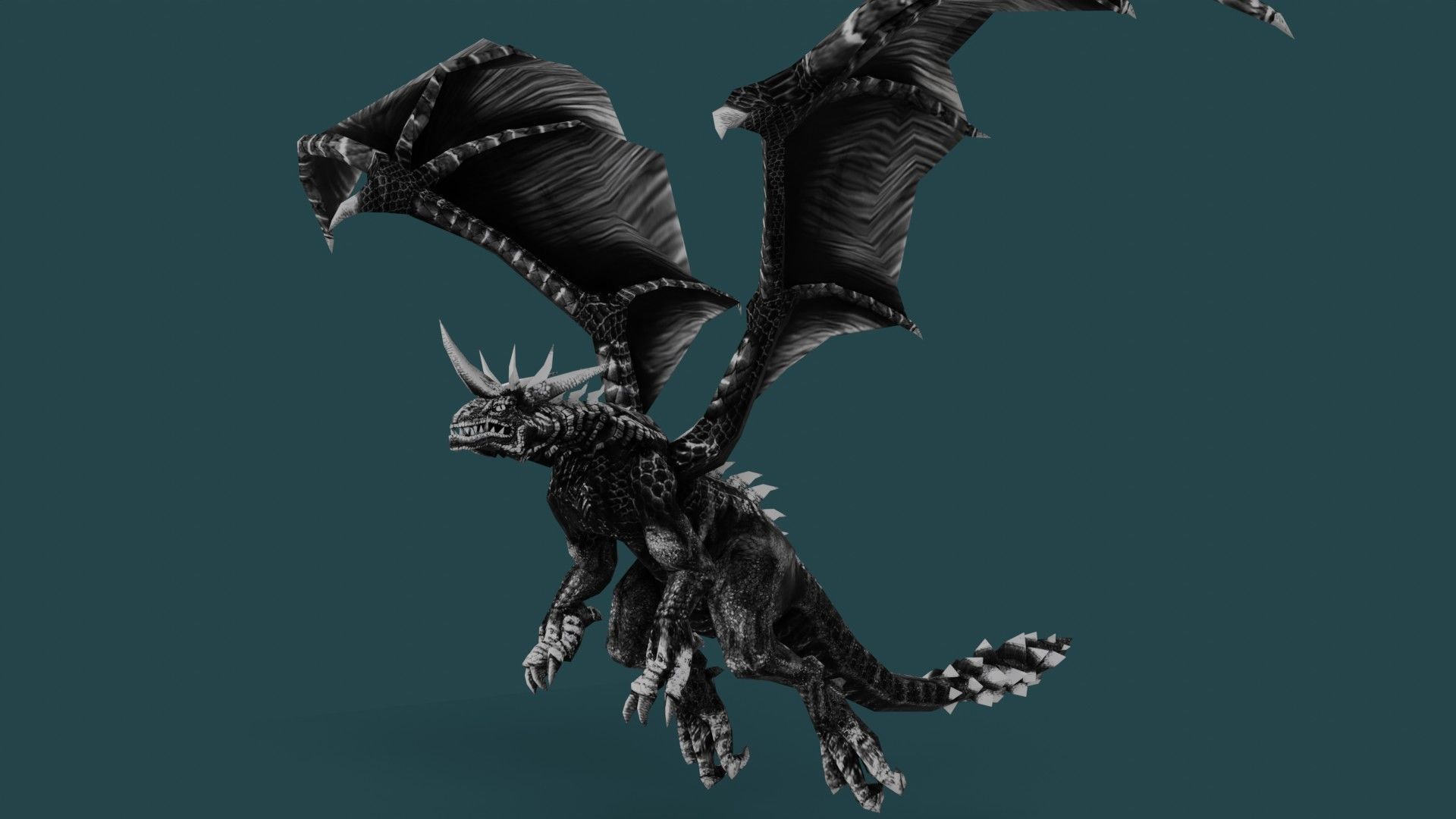 3D model DRAGON VR / AR / low-poly | CGTrader