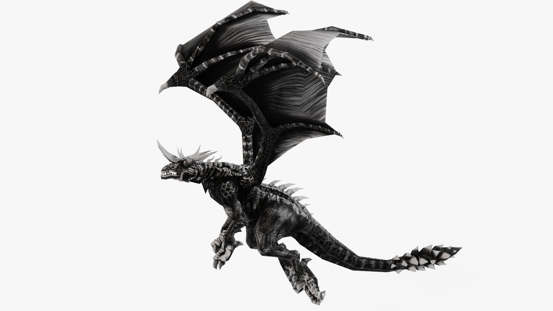 3D model DRAGON VR / AR / low-poly | CGTrader