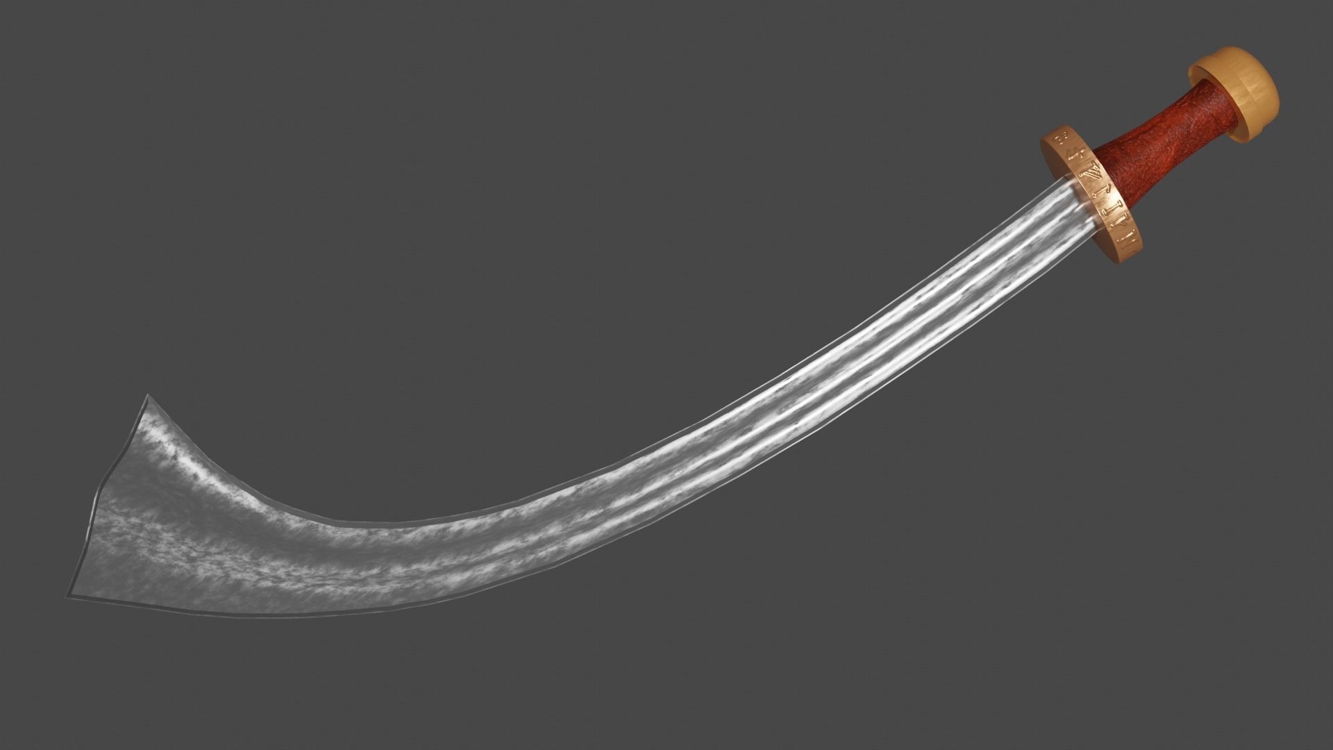 3D model Khora sword with Spatha handle VR / AR / low-poly | CGTrader