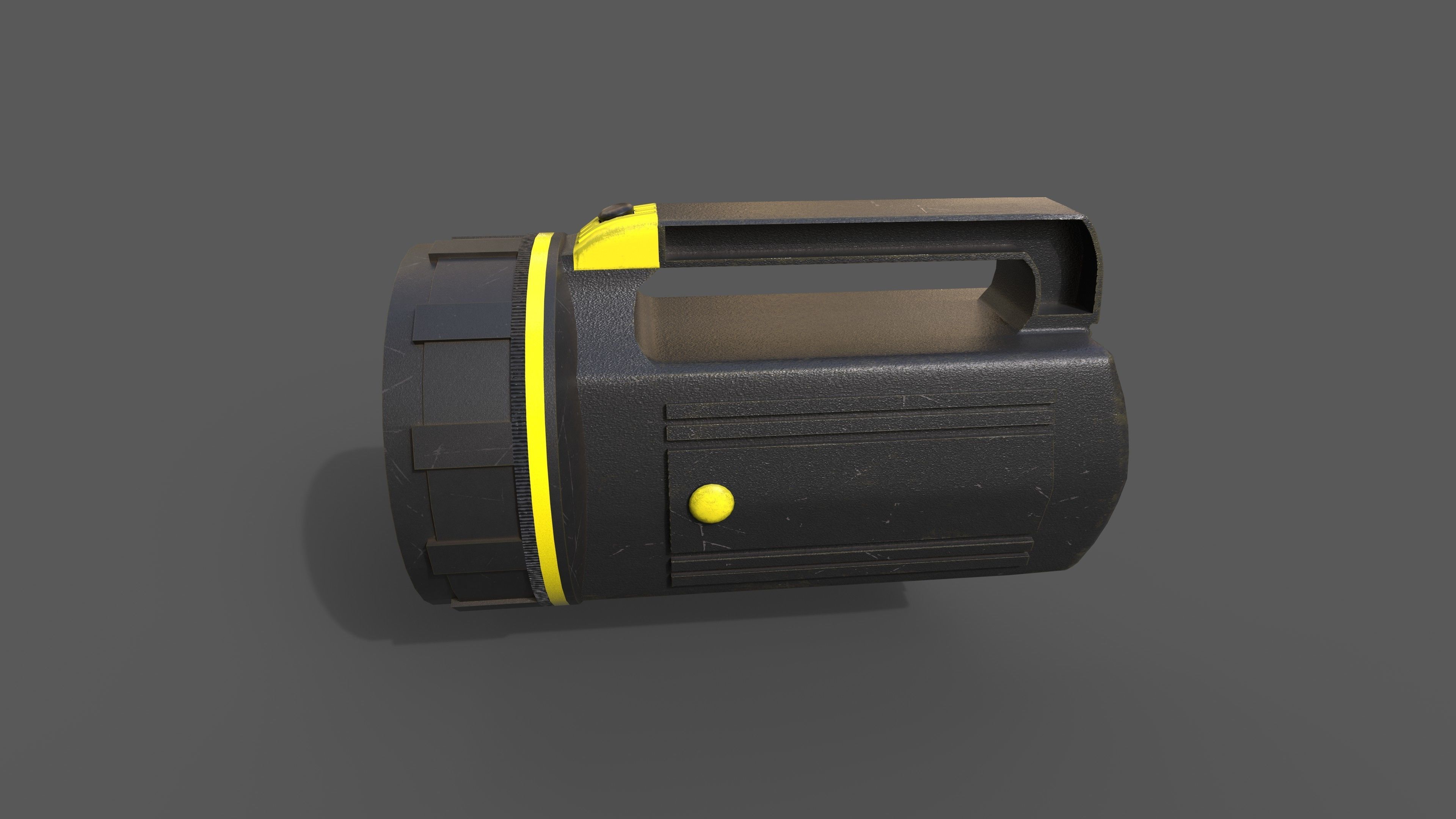 Flashlight free 3D model | CGTrader