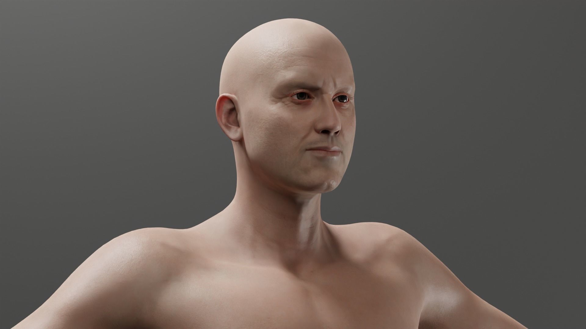 Realistic Male - Hank 3D model rigged | CGTrader