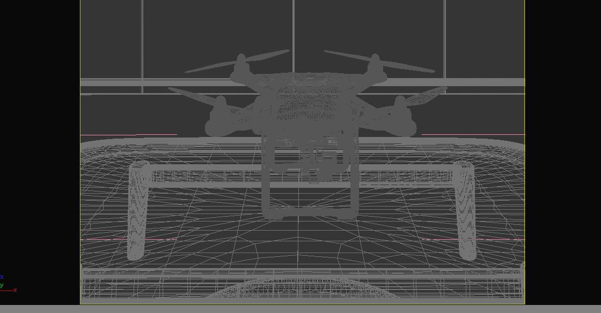 drone Modern aerial 3D model | CGTrader