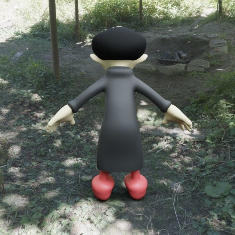 3D model Gargamel VR / AR / low-poly | CGTrader