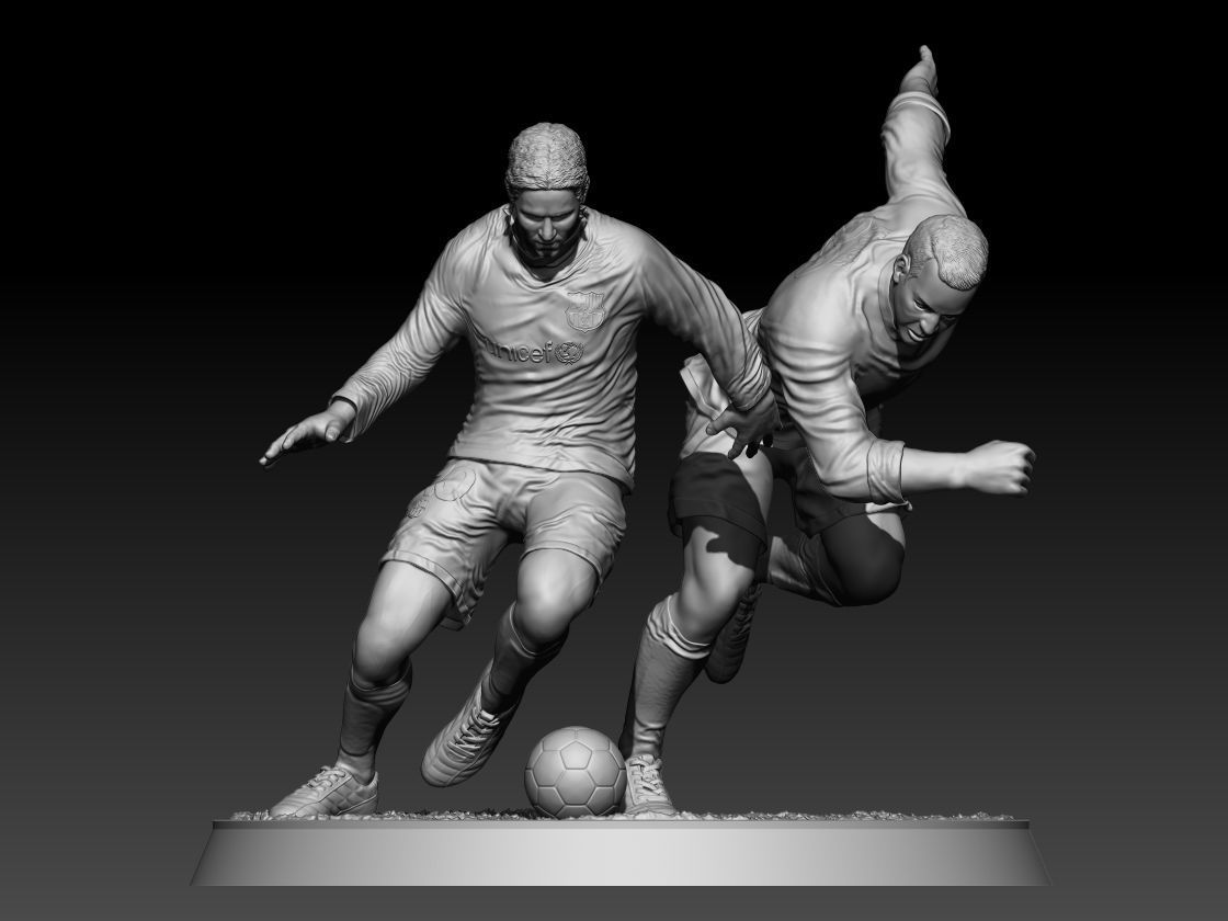 MESSI FAN ART 3D model 3D printable | CGTrader