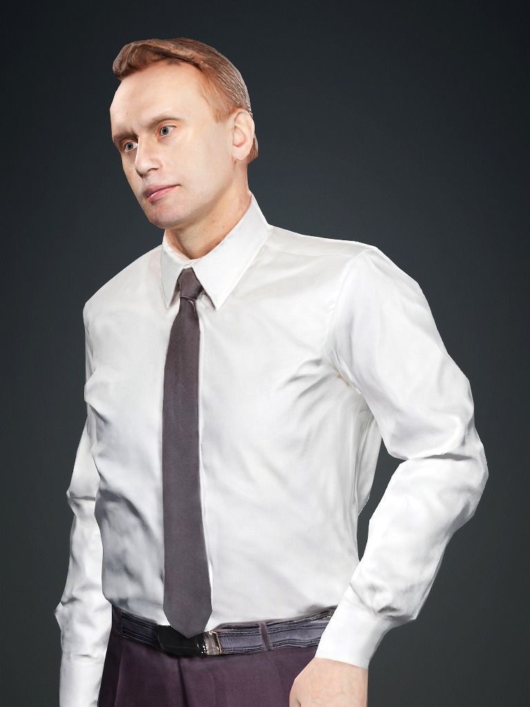 Rigged Blender Man-F 3D Model 3D model | CGTrader