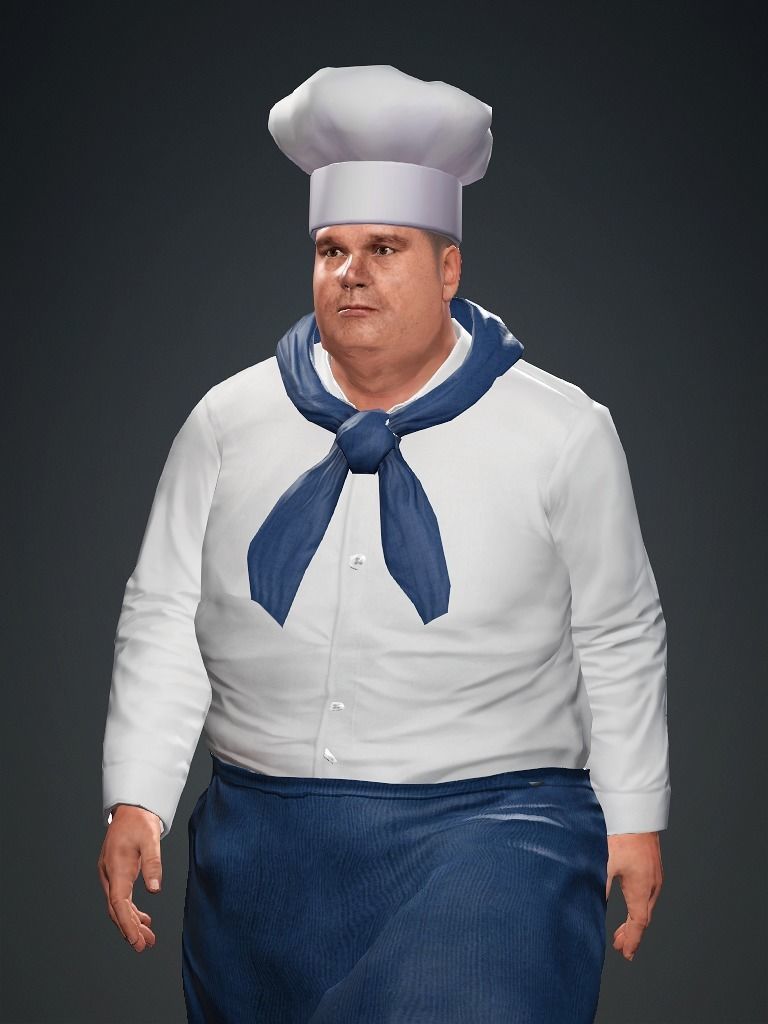 Rigged Blender Man-M 3D Model 3D model animated rigged | CGTrader