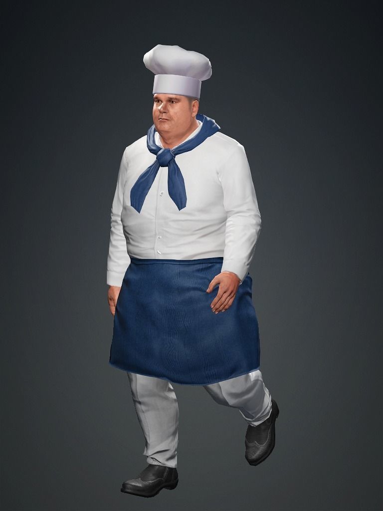 Rigged Blender Man-M 3D Model 3D model animated rigged | CGTrader