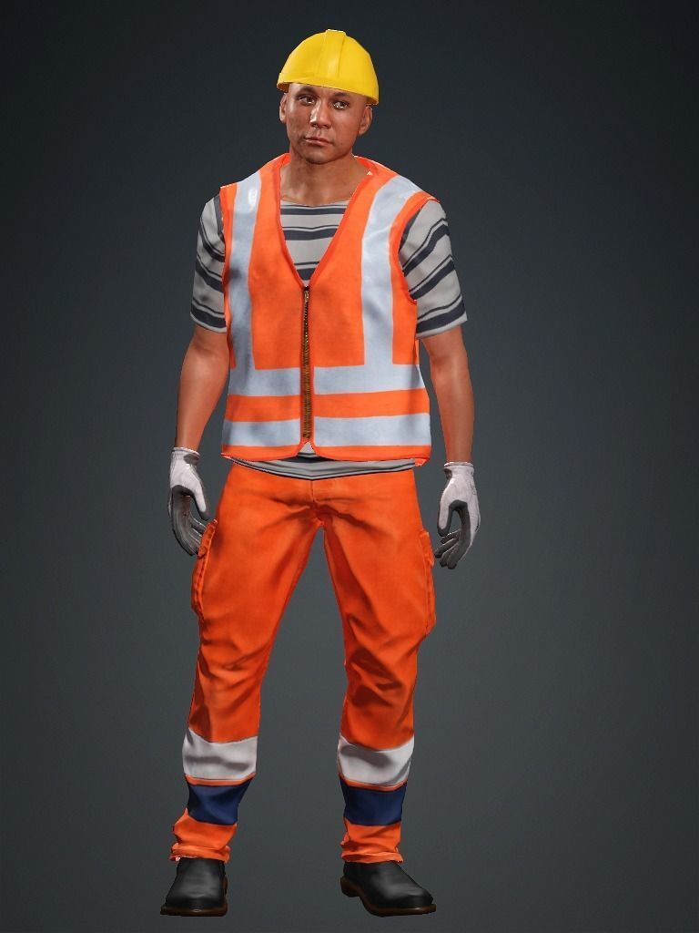 Rigged Blender Man-N 3D Model 3D model animated rigged | CGTrader