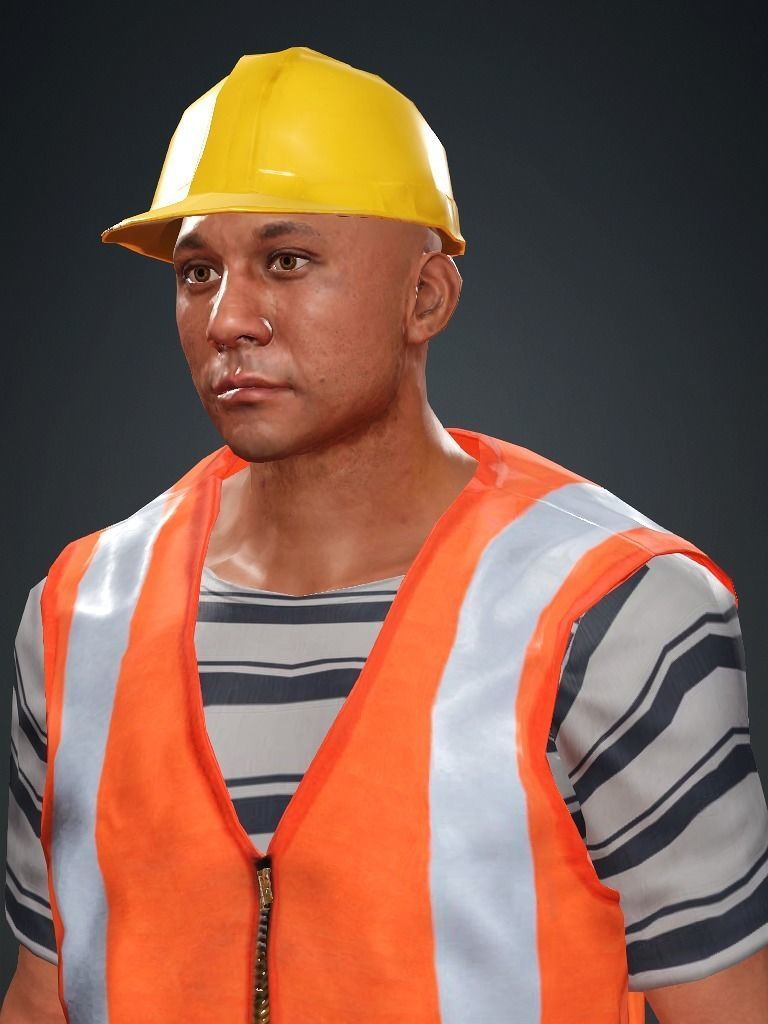 Rigged Blender Man-N 3D Model 3D model animated rigged | CGTrader