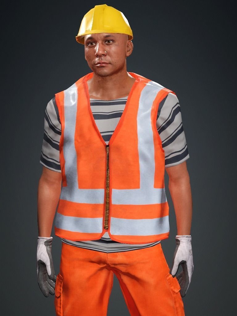 Rigged Blender Man-N 3D Model 3D model animated rigged | CGTrader