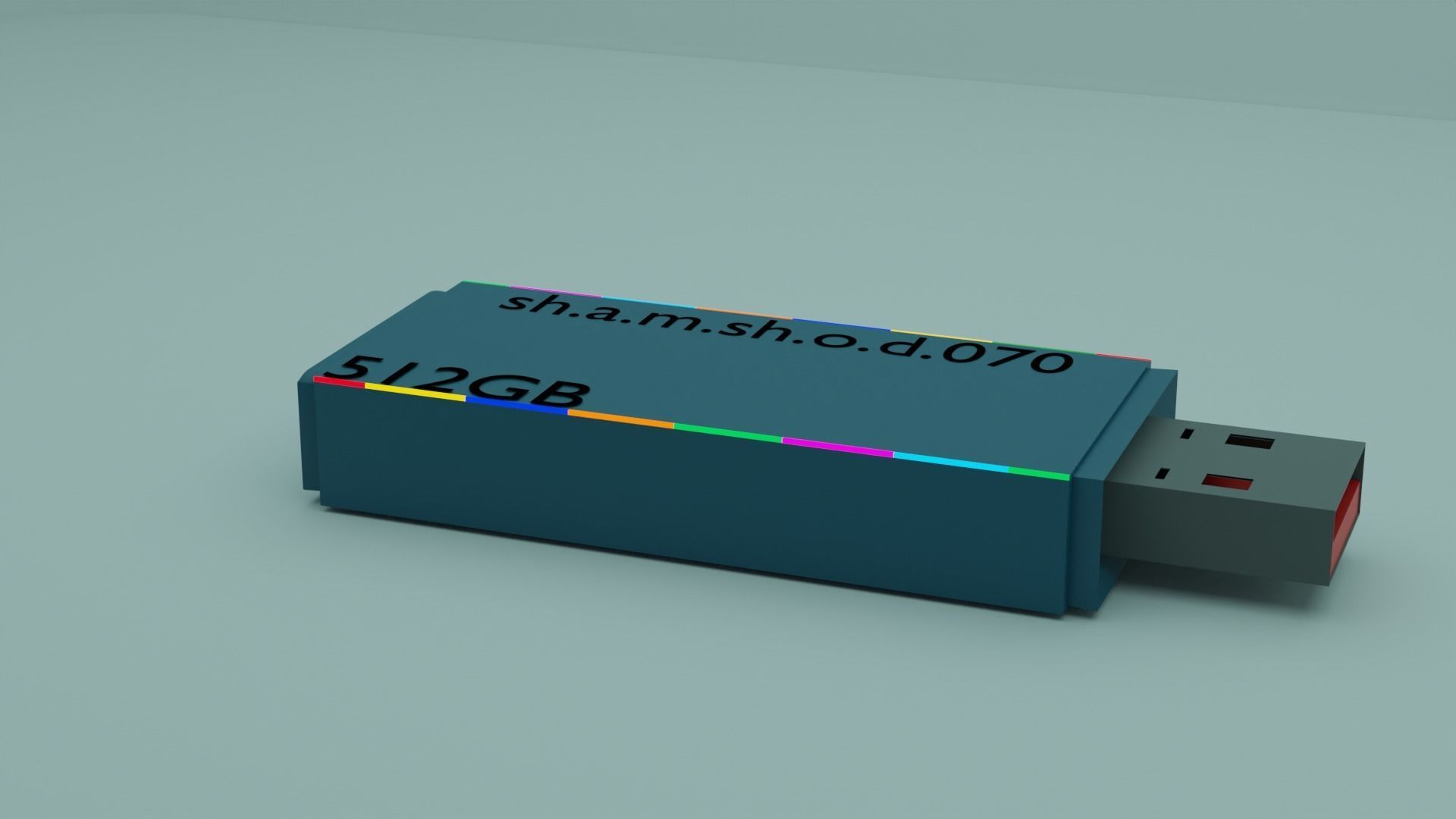 flash drive usb 3D model | CGTrader