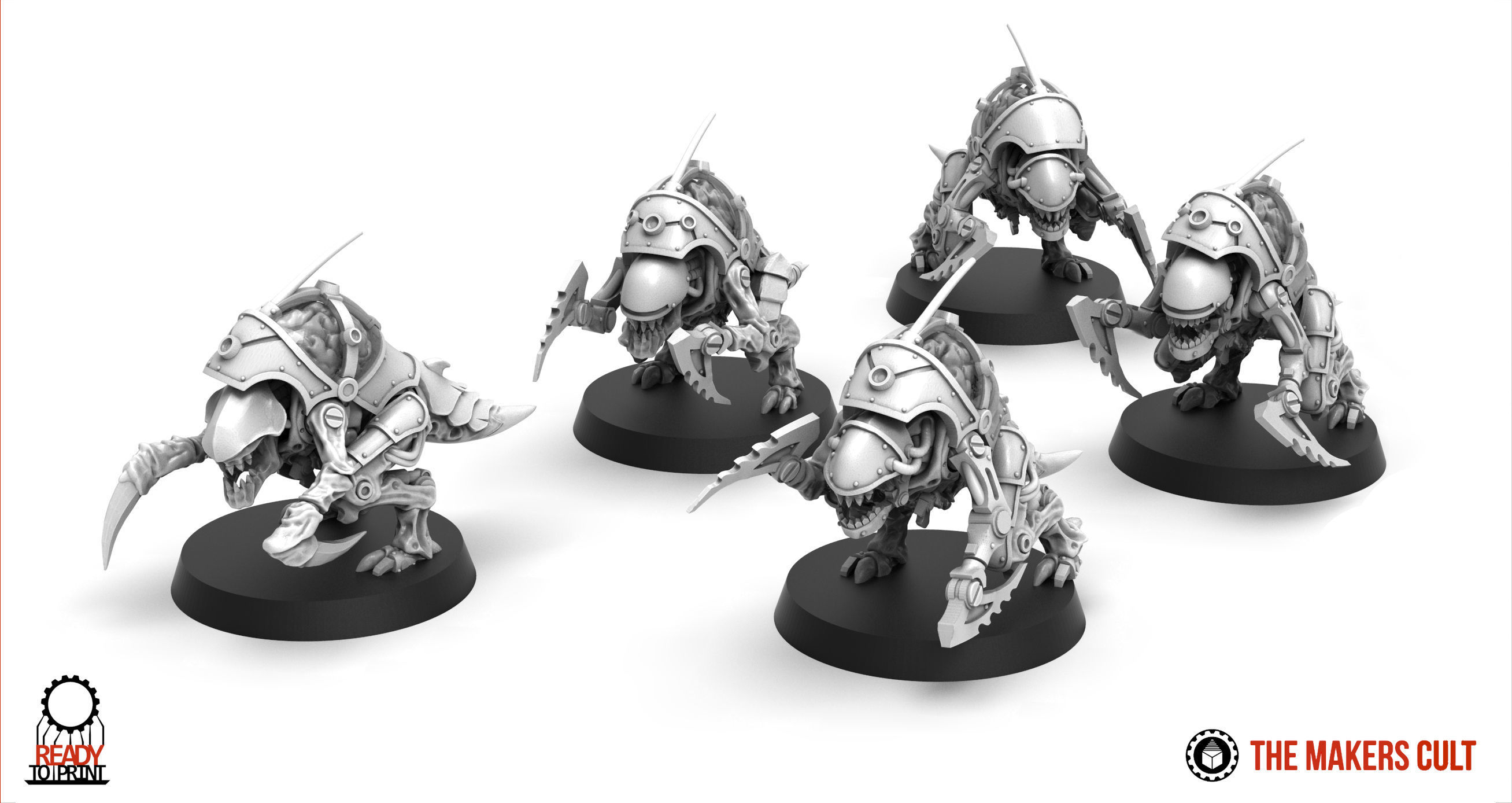 Iron Hive - Neurax 3D model 3D printable | CGTrader