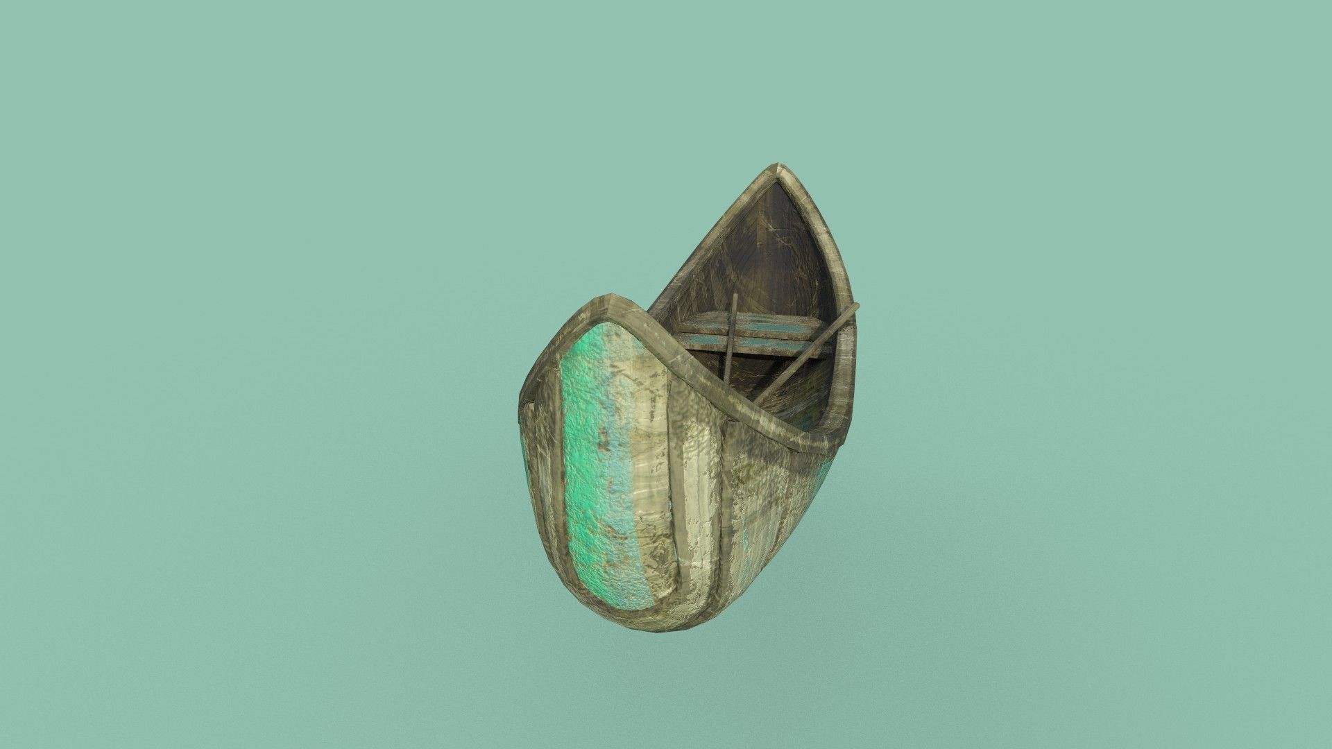 ship Small wooden boat free 3D model | CGTrader
