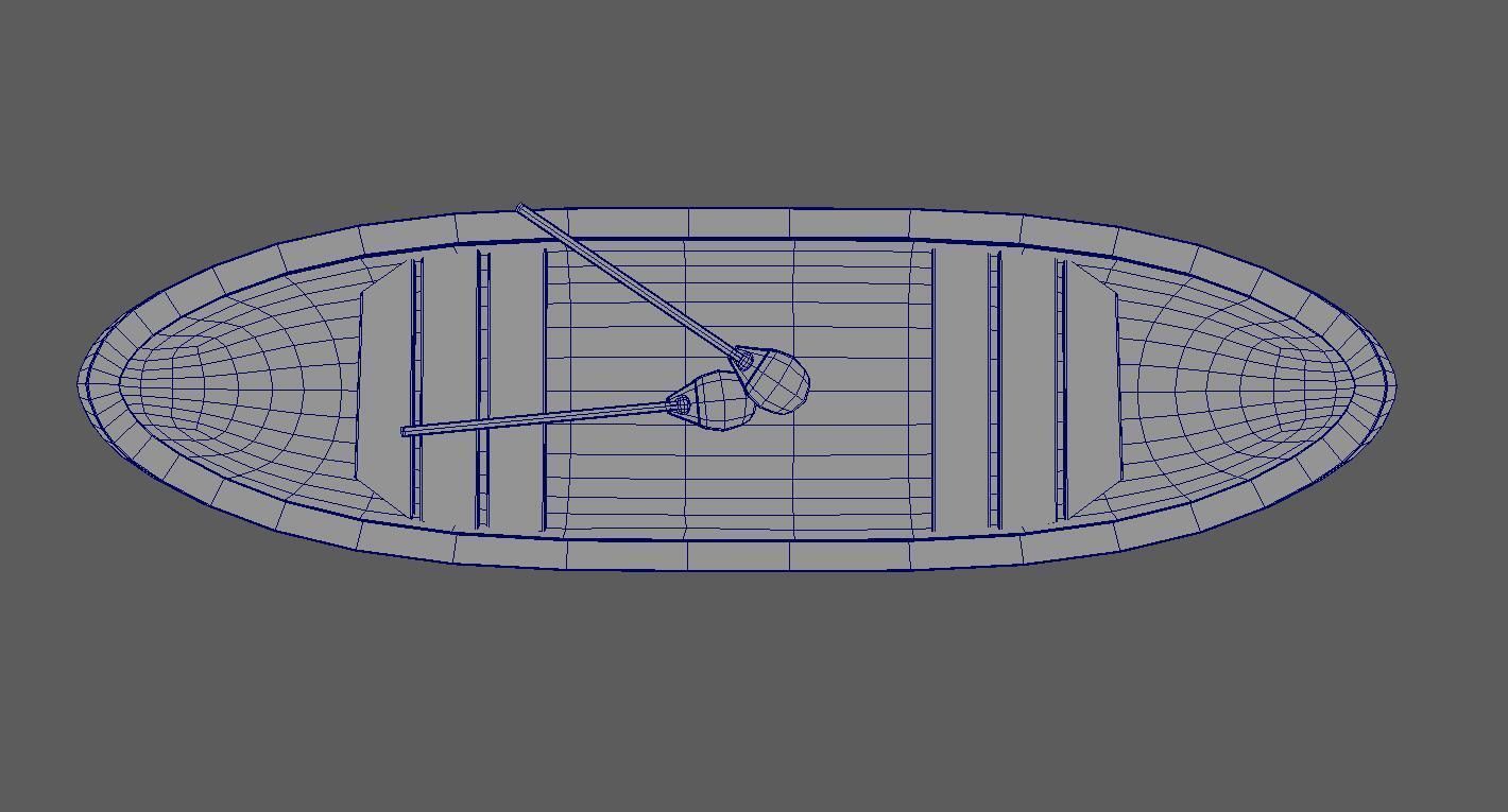 ship Small wooden boat free 3D model | CGTrader