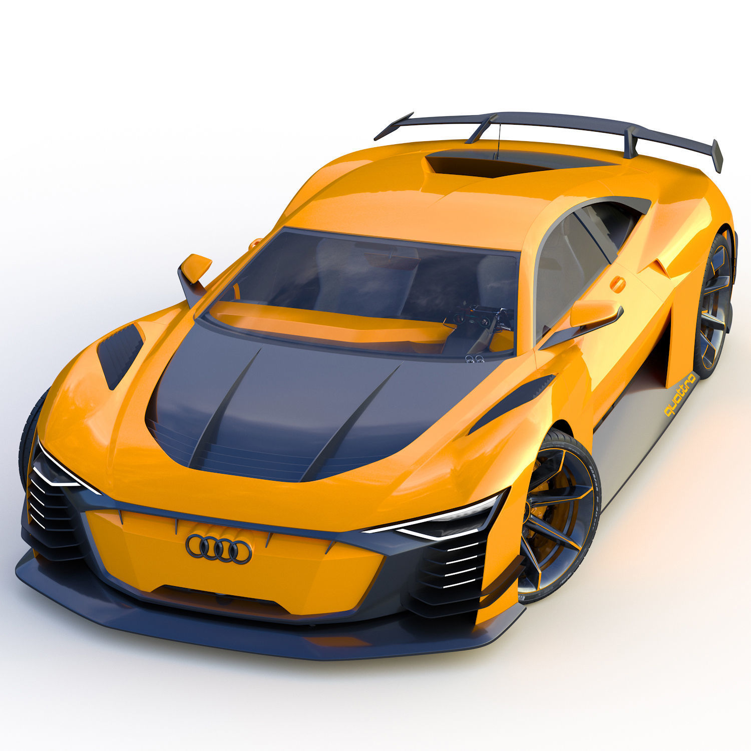 Audi Vision GT Custom 3D model | CGTrader