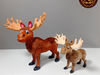 Flexi Moose - Print In Place - No Support free 3D model 3D printable ...