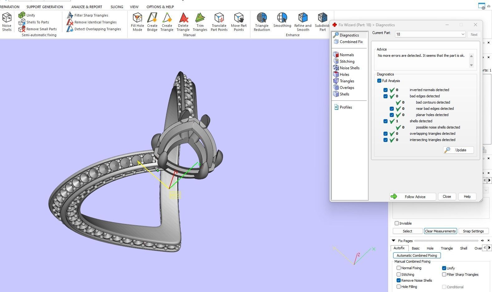Trillion Heart Ring Style 3D model 3D printable | CGTrader