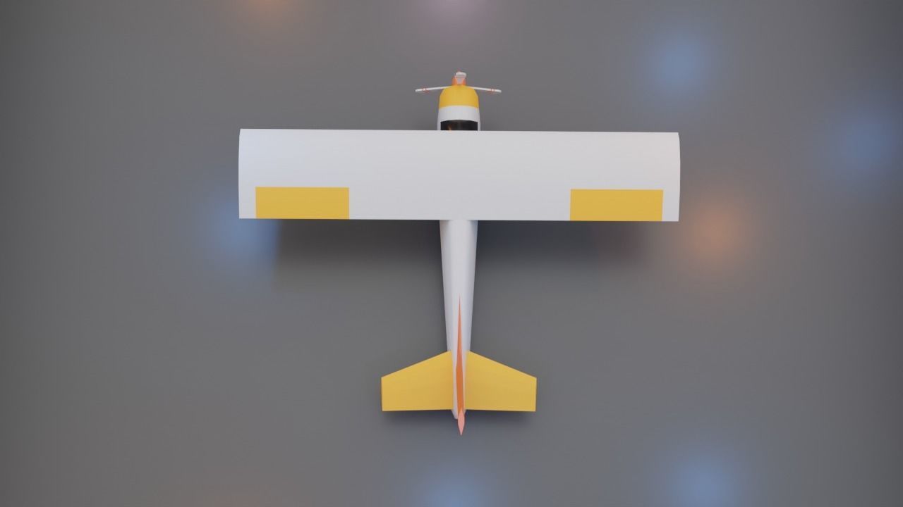 3D model Low Poly Plane - Roblox VR / AR / low-poly | CGTrader