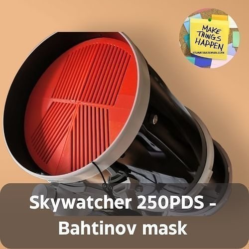 BAHTINOV MASK FOR SKYWATCHER 250 PDS free 3D model 3D printable | CGTrader