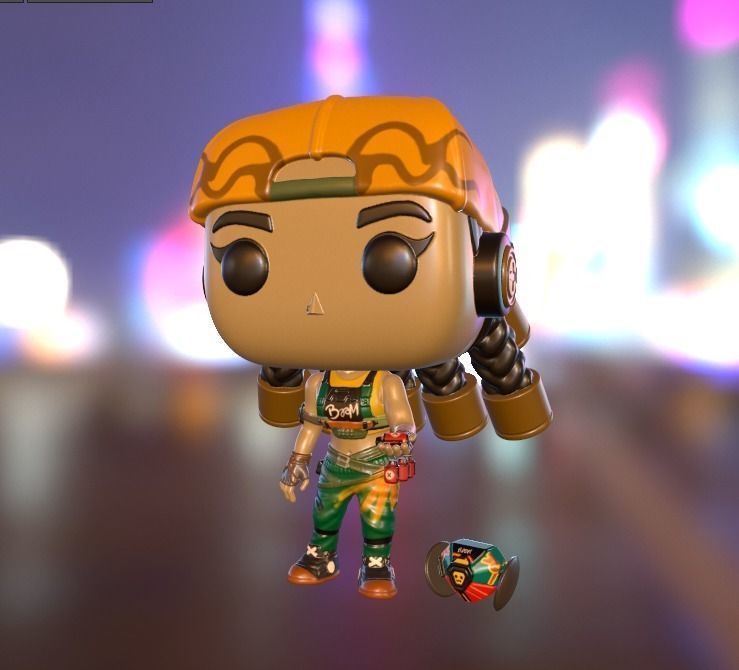 Funko Raze Valorant 3D model 3D printable | CGTrader